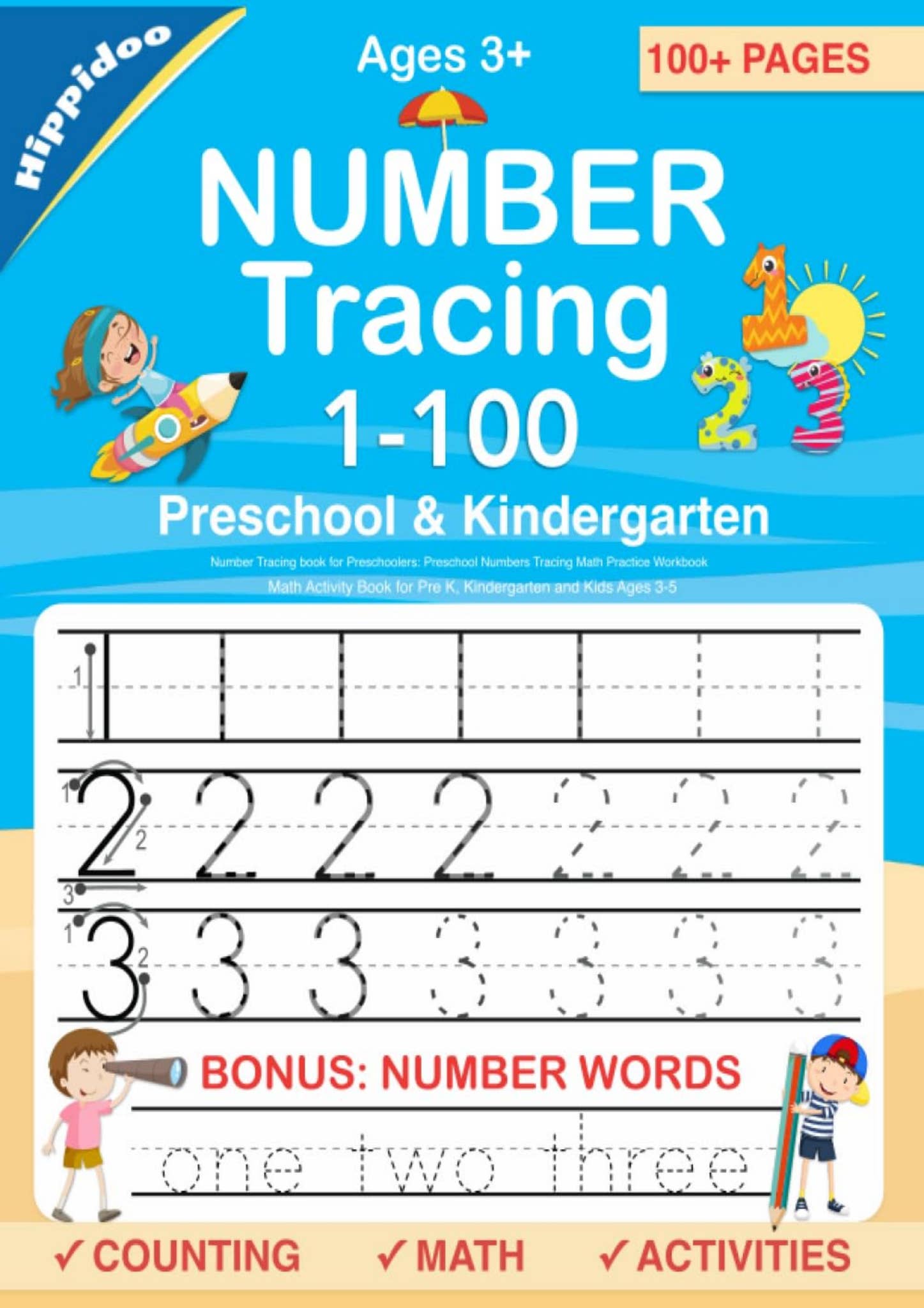 (DOWNLOAD)-Number Tracing book for Preschoolers: Preschool Numbers ...