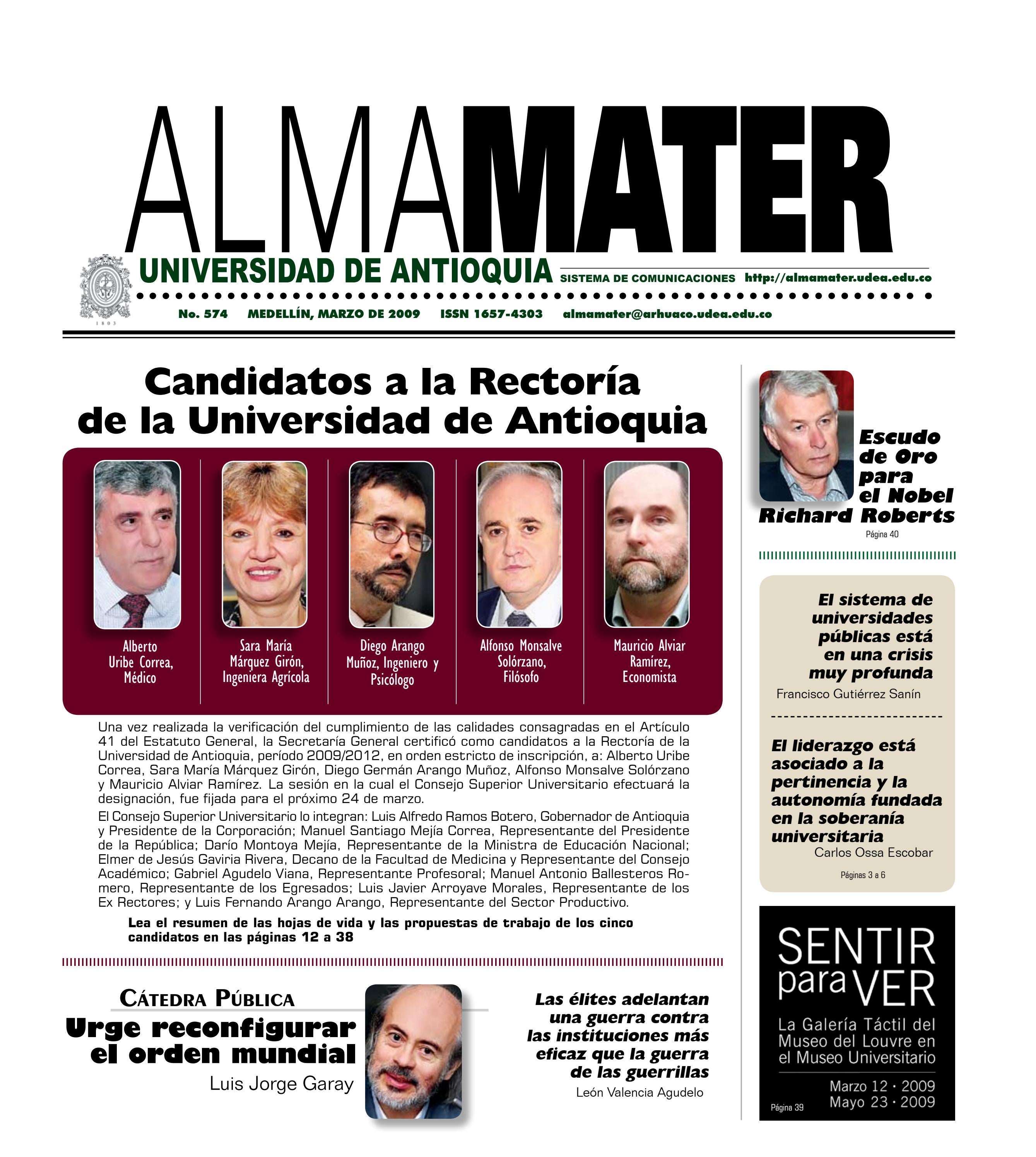 Periódico Alma Mater ED574 by Universidad de Antioquia - Colombia - Issuu