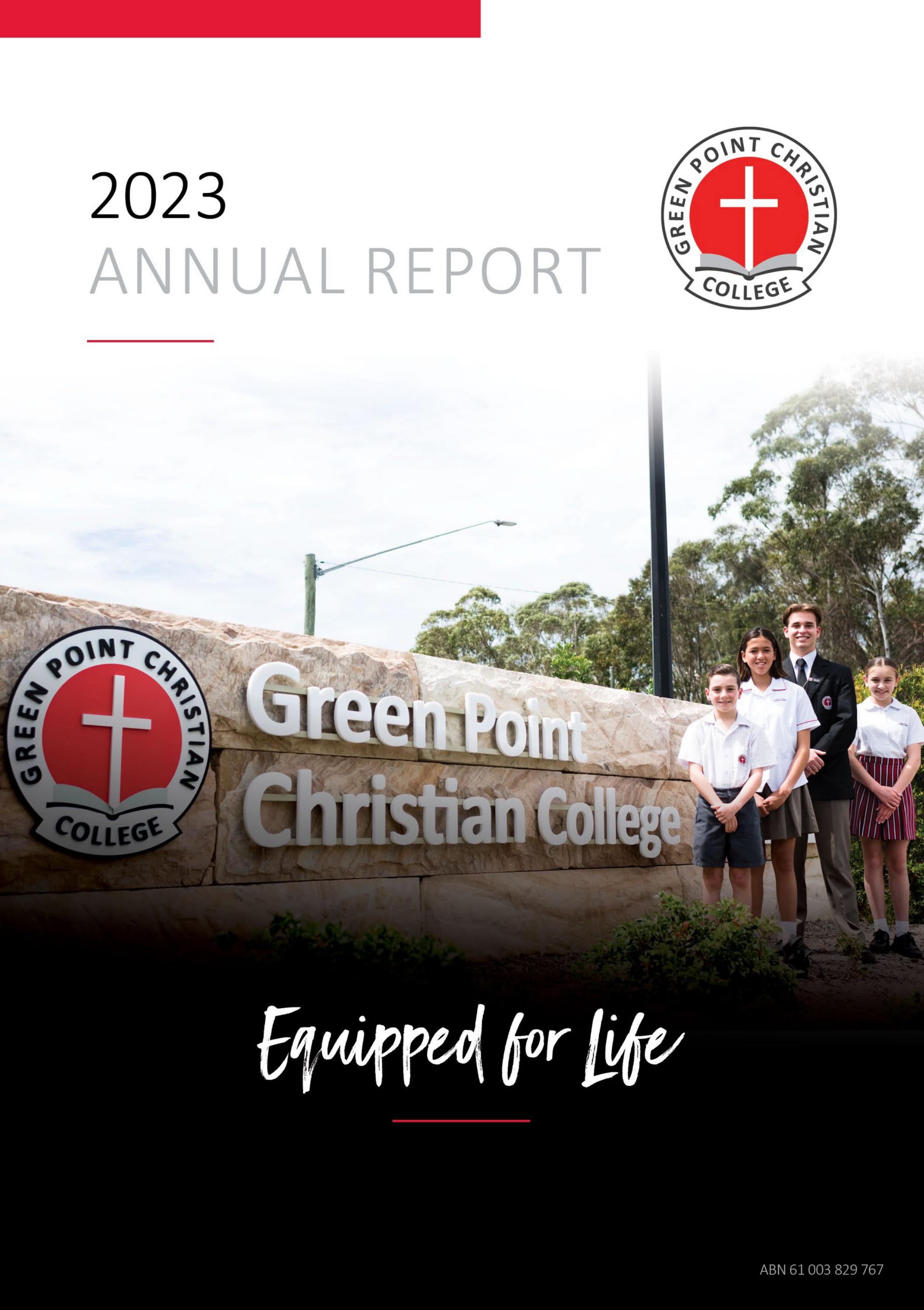 GPCC Annual Report 2023 by Green Point Christian College - Issuu