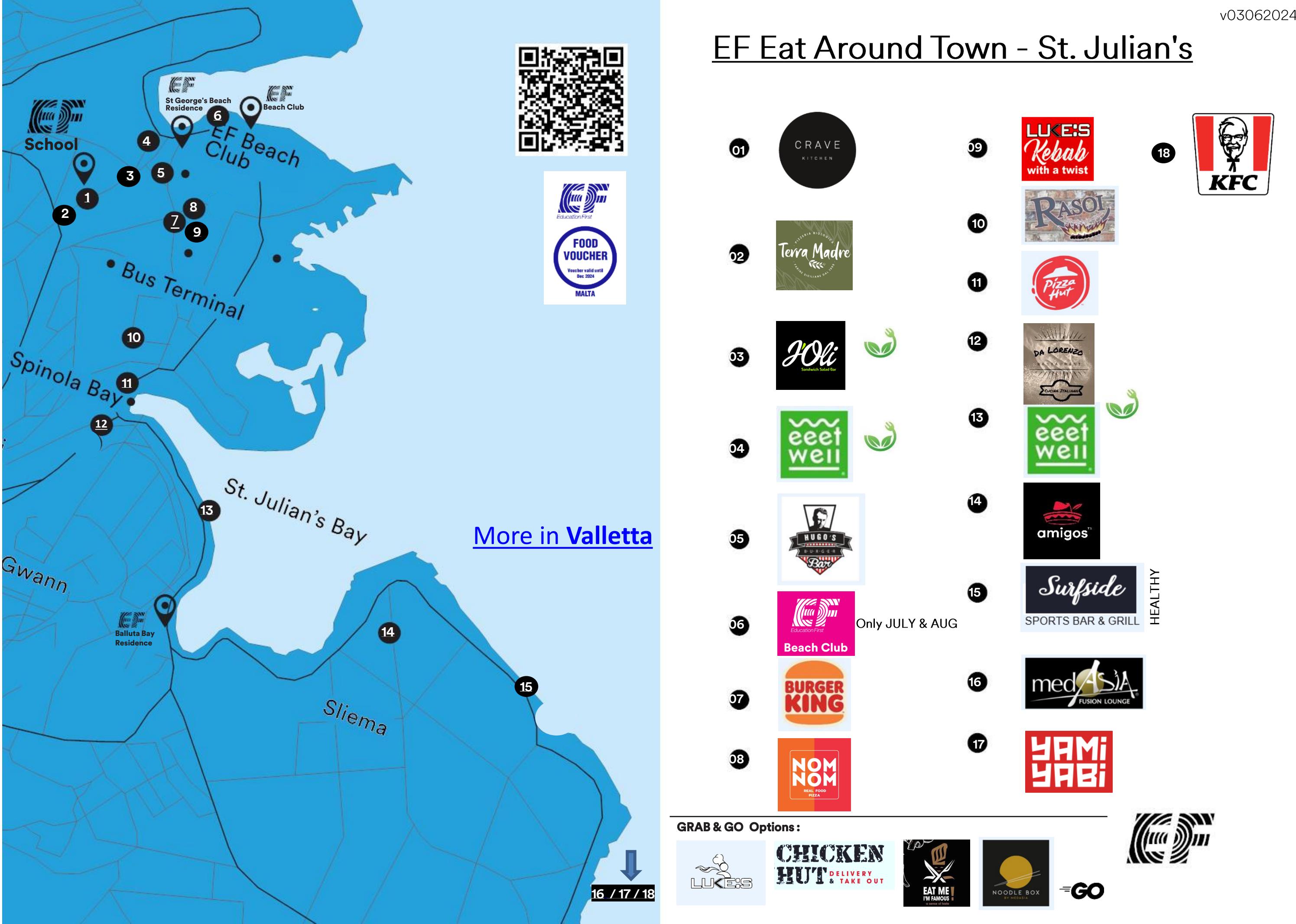 EF Eat Around Town - St. Julians by EF Education First - Issuu