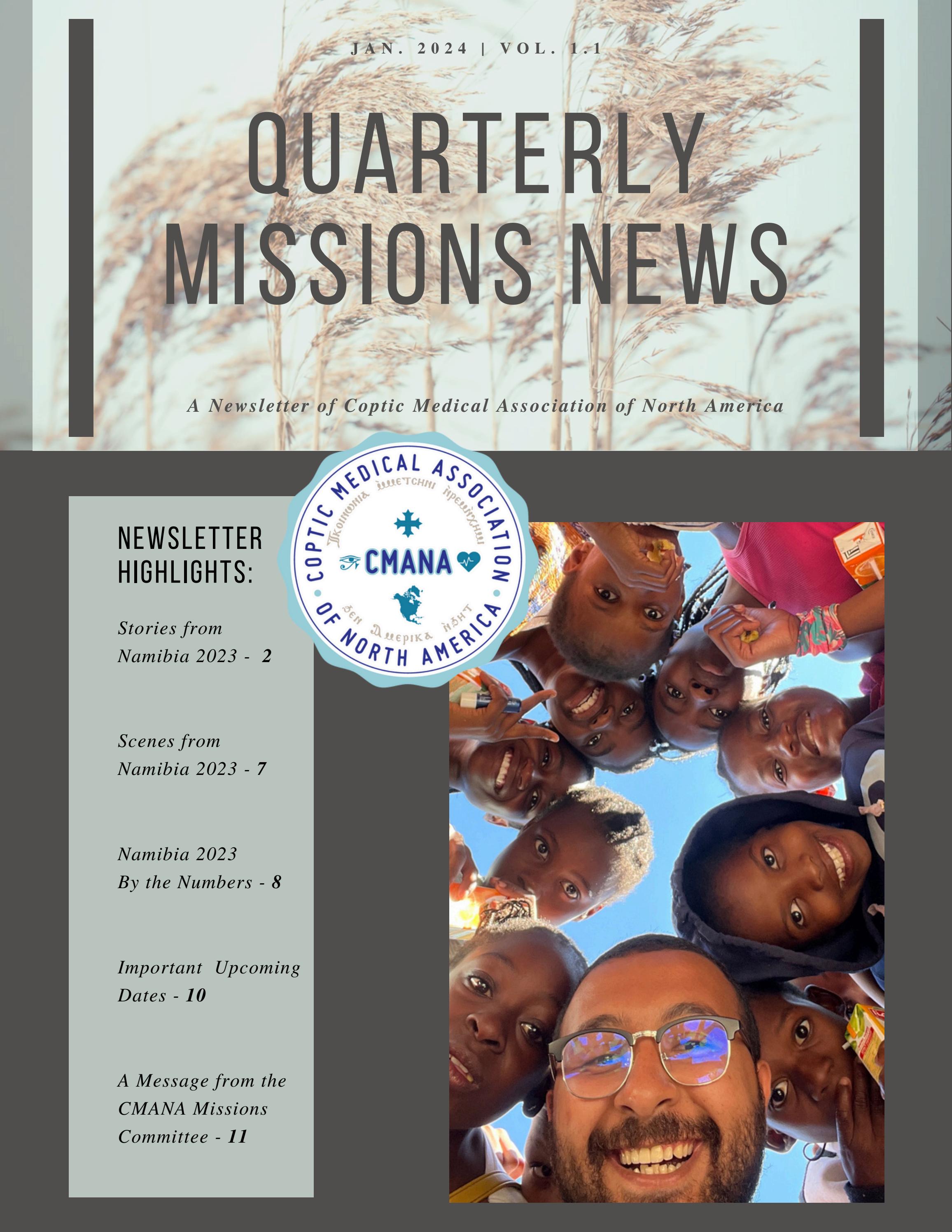 Newsletter 2024 Vol 1.1 by cmanamerica - Issuu