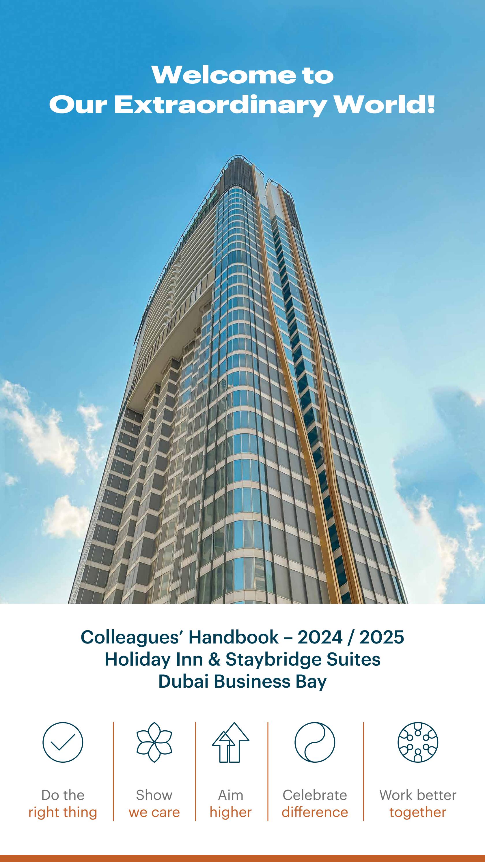 Colleagues' Handbook 2024/2025 by holidayinnbusinessbay - Issuu