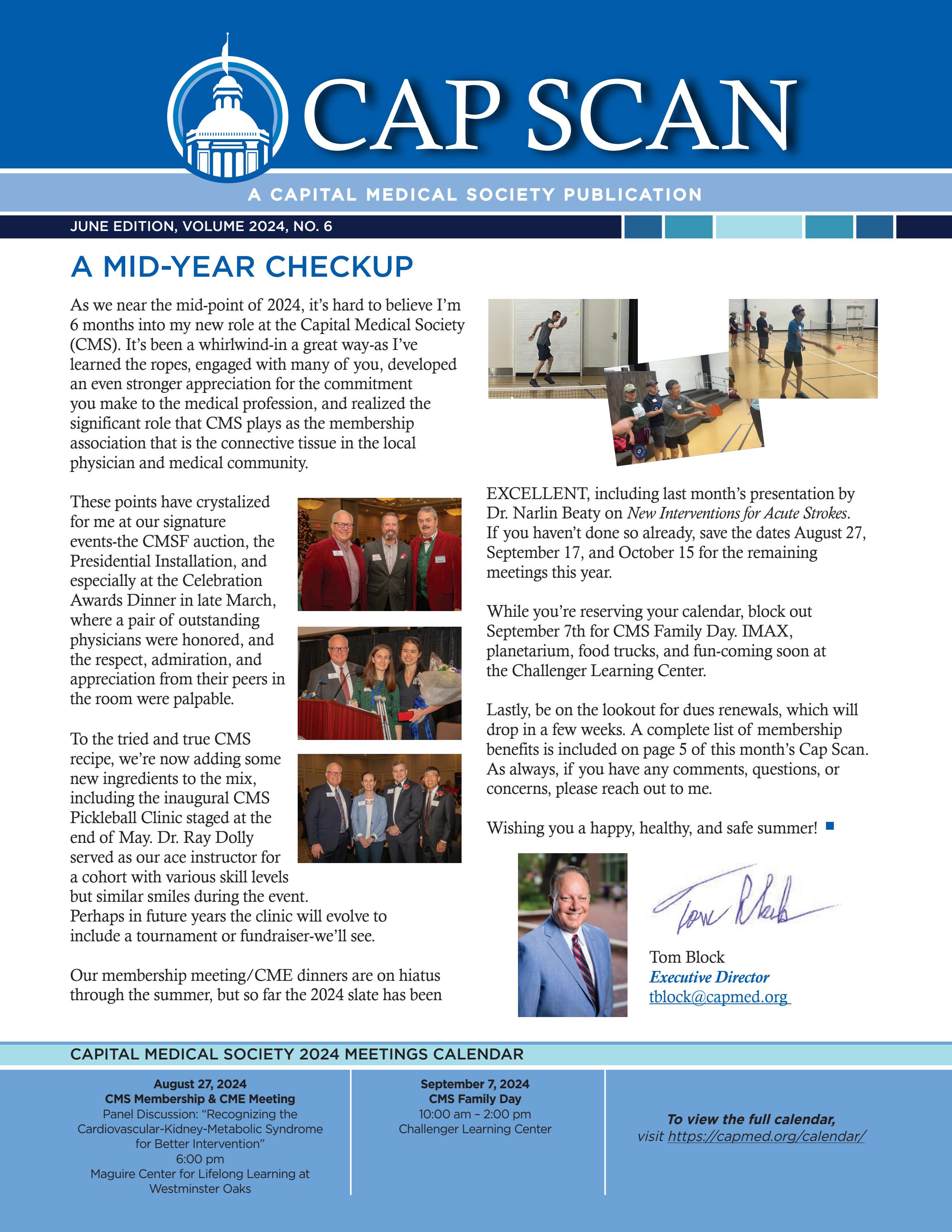 Cap Scan - June 2024 by Capital Medical Society - Issuu