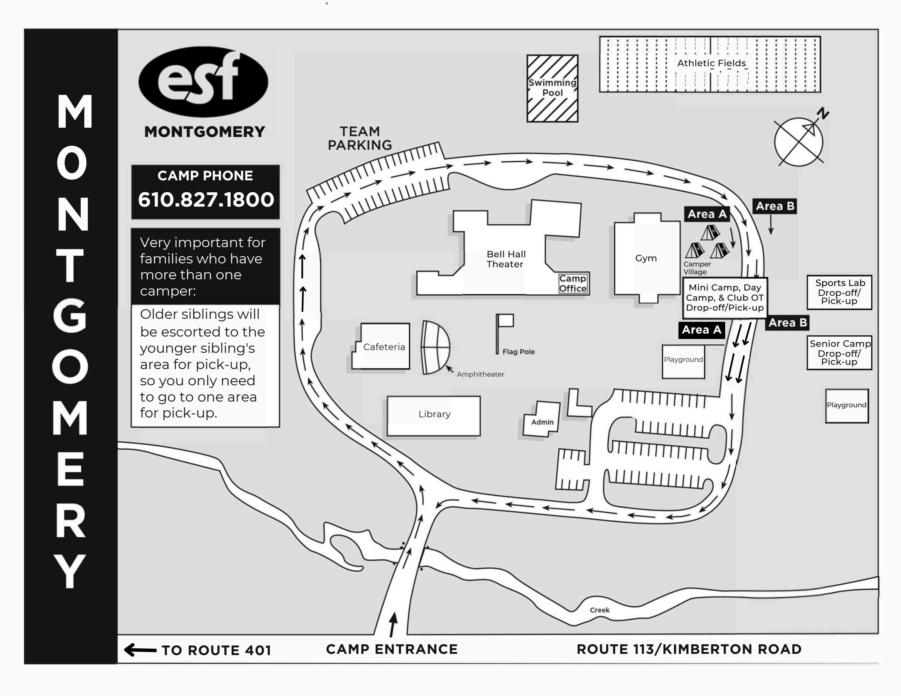 ESF Camps - Montgomery School - Camp Map 2024 by ESF - Issuu