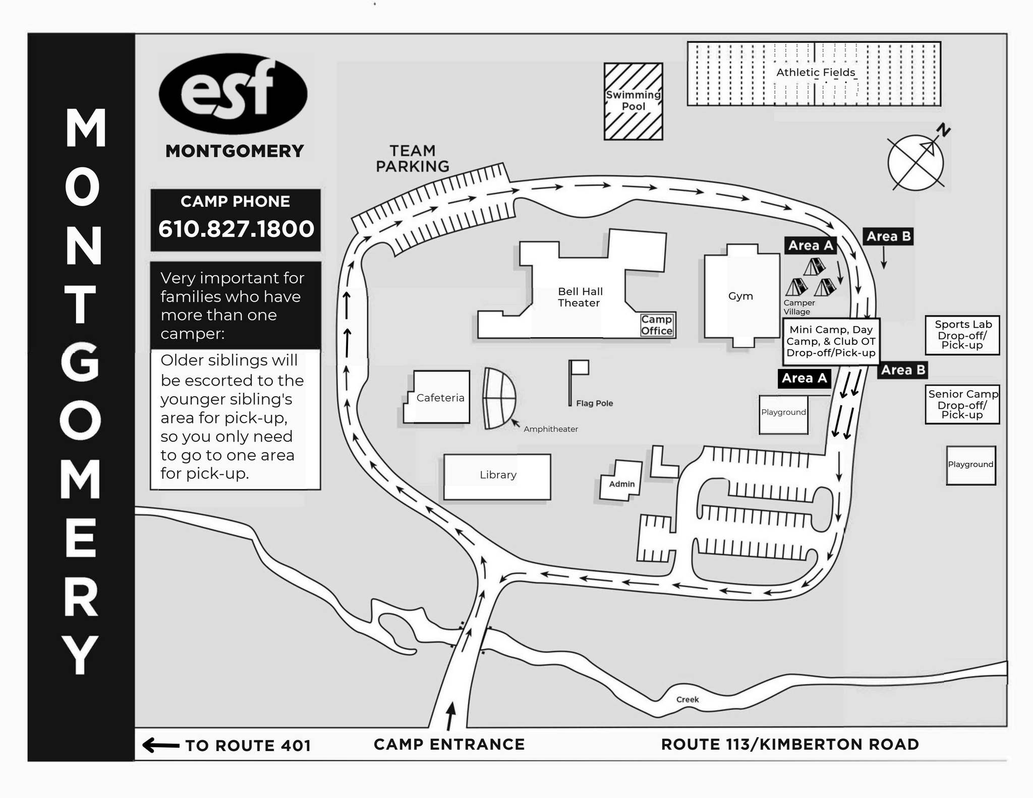 ESF Camps - Montgomery School - Camp Map 2024 by ESF - Issuu
