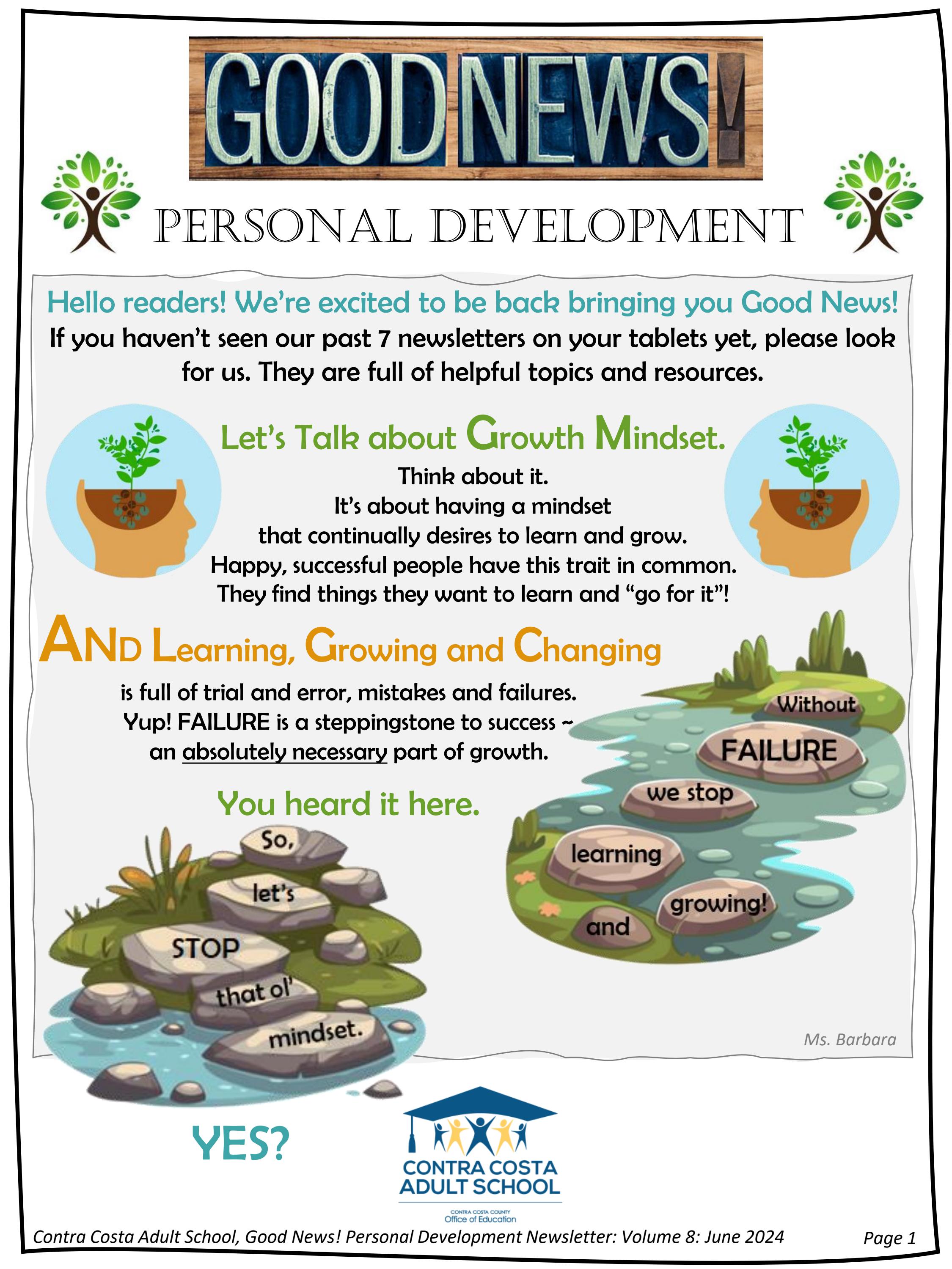 GN Personal Development Newsletter Vol 8 Std Sz by CCCOE - Issuu