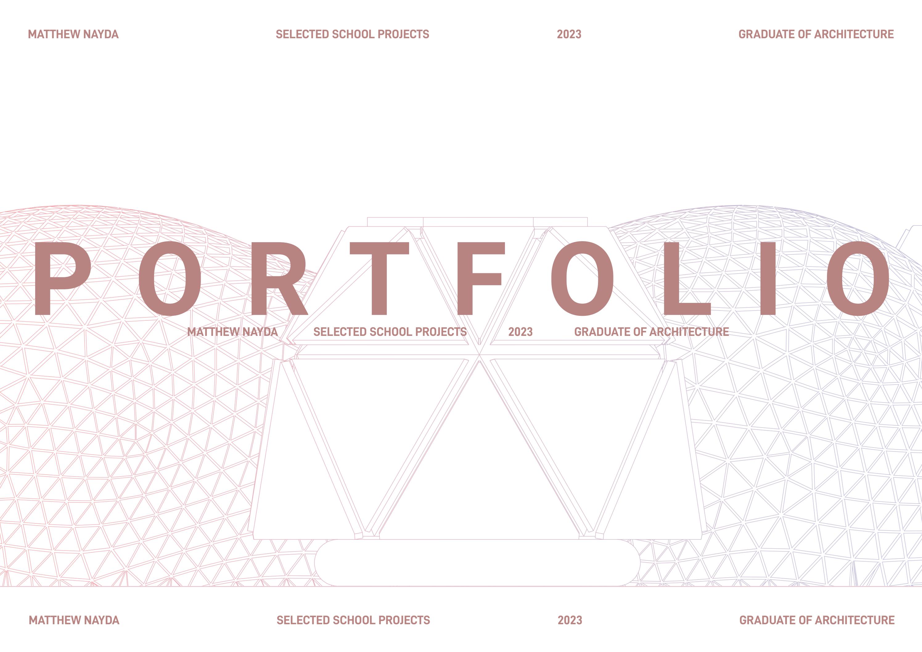 Architectural Graduate Student Portfolio by Matthew Nayda - Issuu