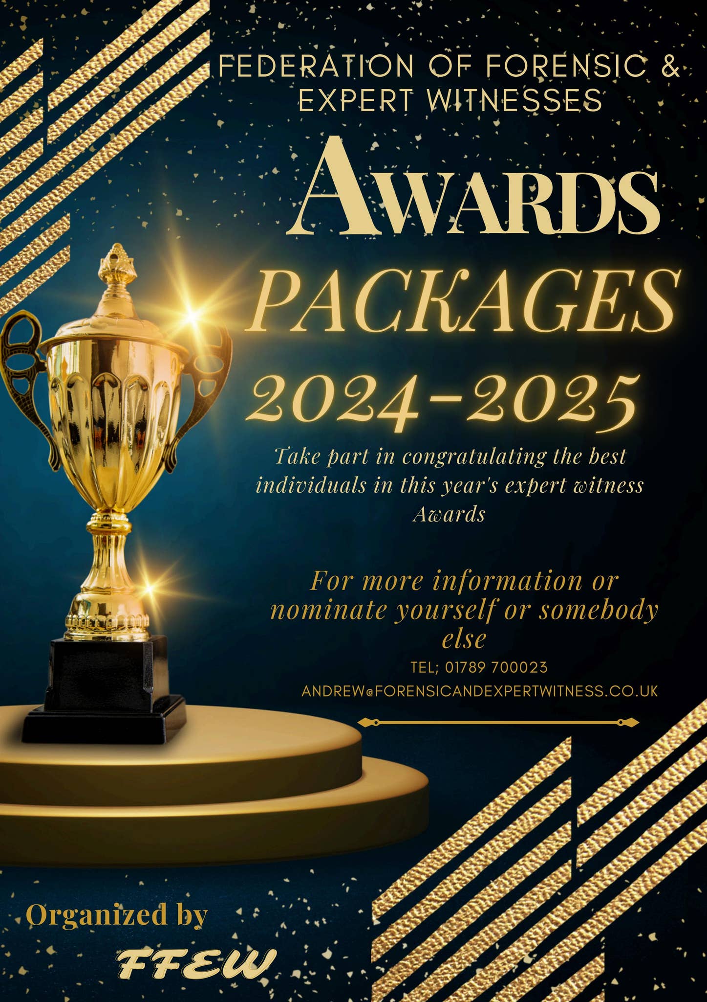 FFEW AWARD PACKAGE BROCHURE 2024-2025 by Federation of Forensic and ...