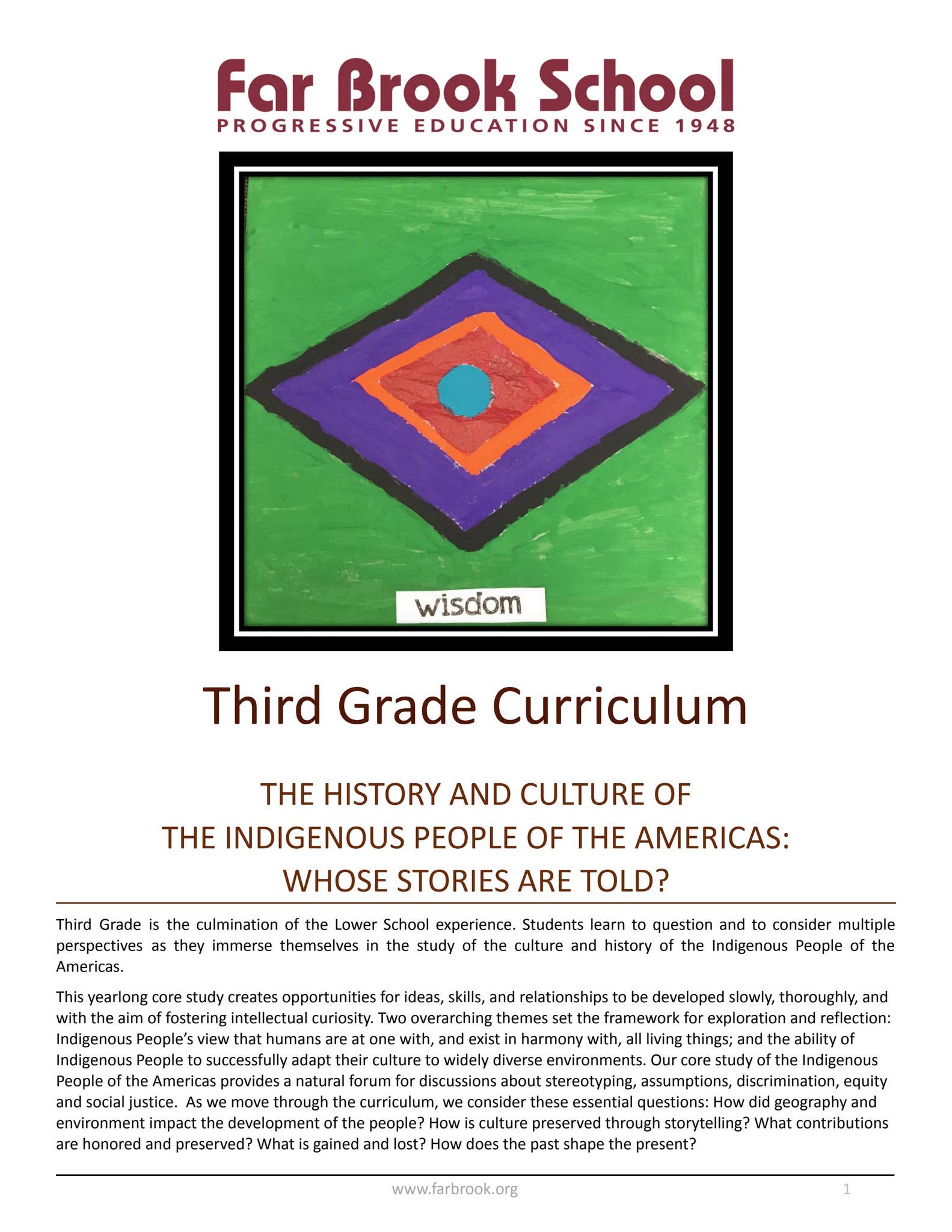 Curriculum Guide - Grade 3 - 2023 by Far Brook School - Issuu