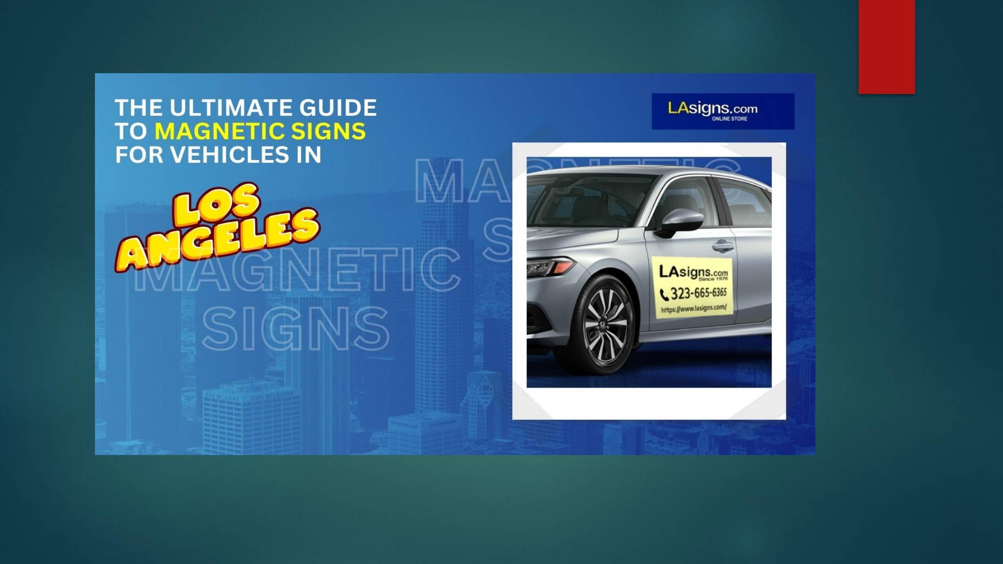 The Ultimate Guide to Magnetic Signs for Vehicles in Los Angeles by ...