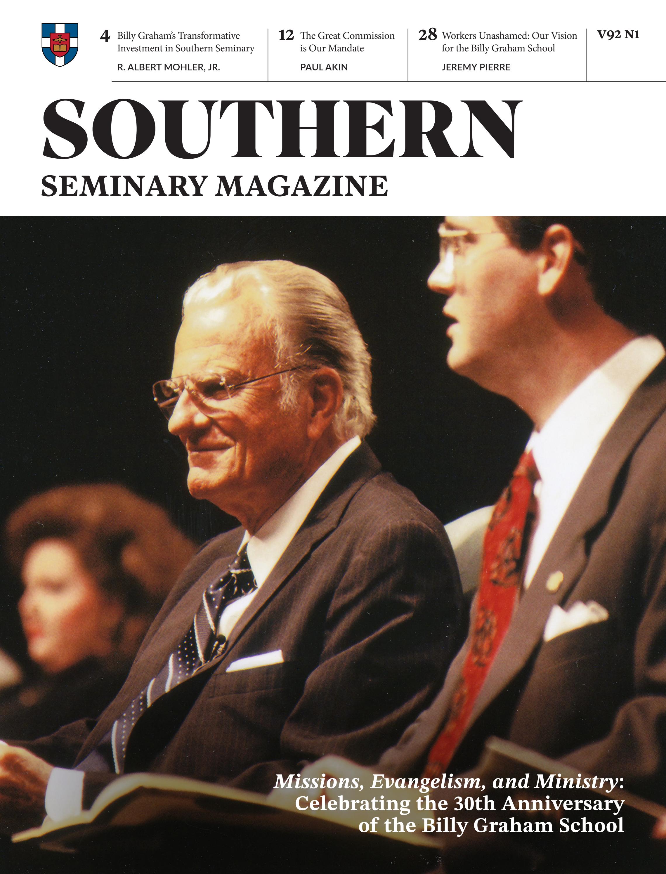 Southern Seminary Magazine (Vol. 92.1) Missions, Evangelism, and ...