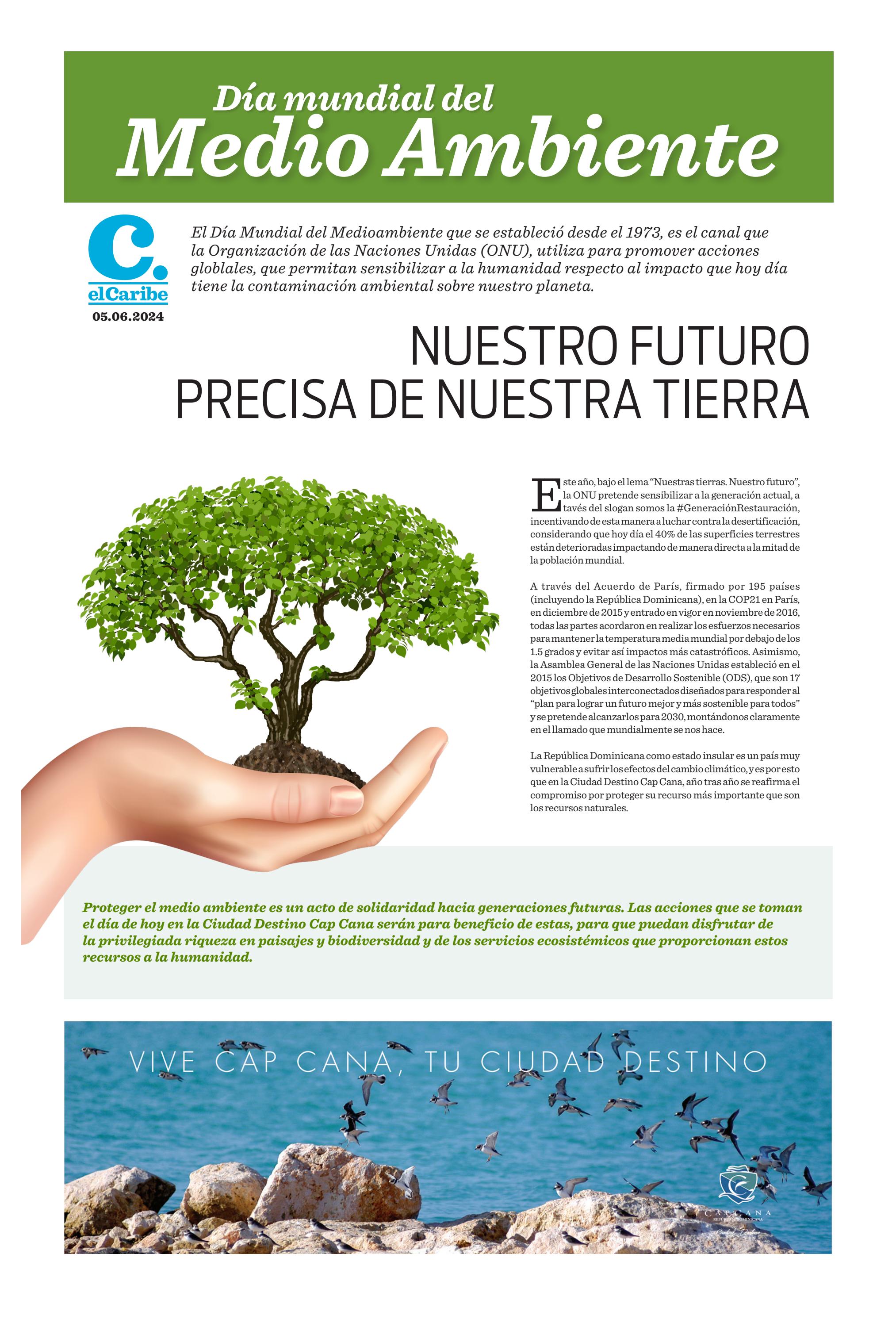 Día Mundial del Medio Ambiente - Vive Cap Cana by Periódico elCaribe ...