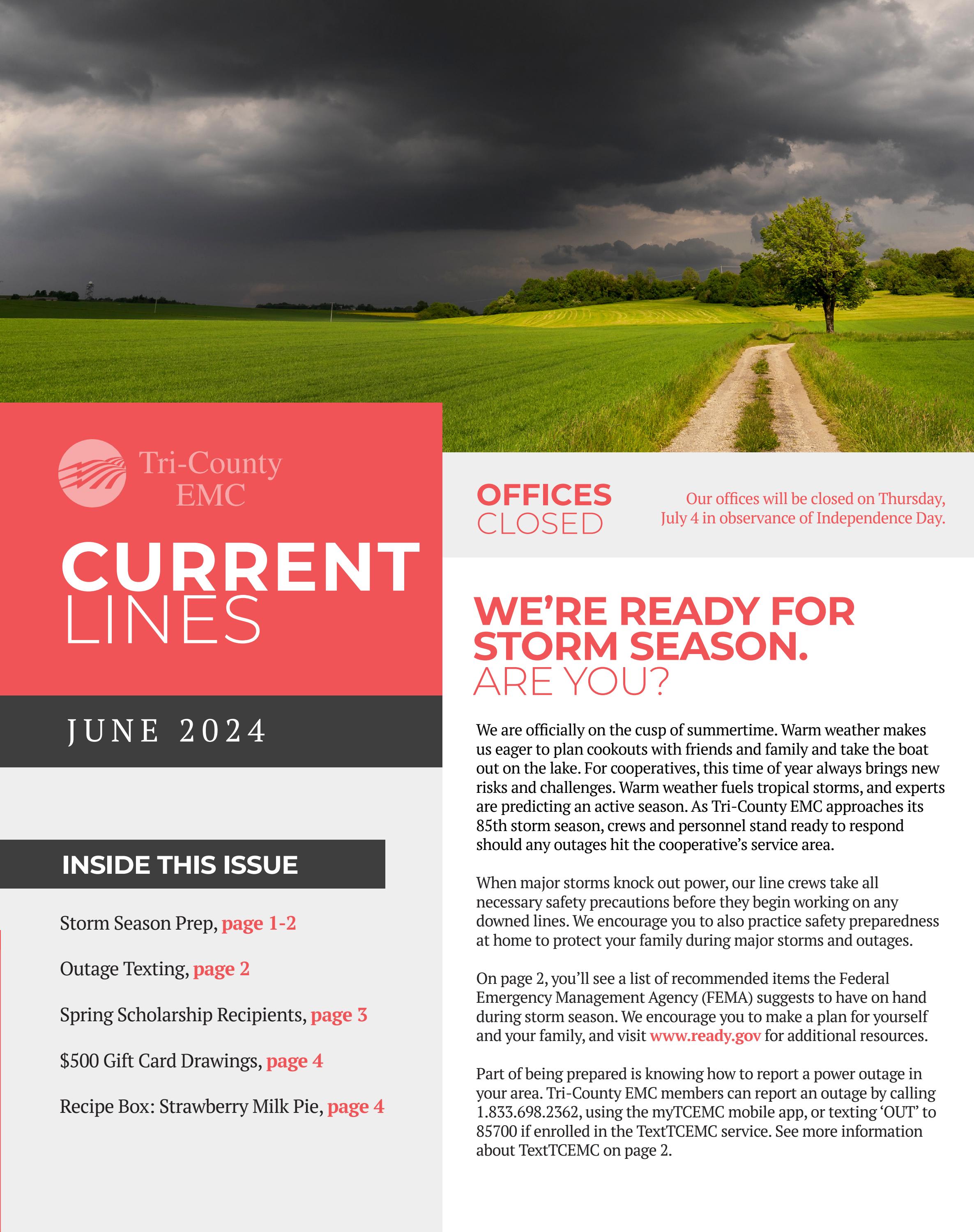 Current Lines - June 2024 by Tri-County EMC - Issuu