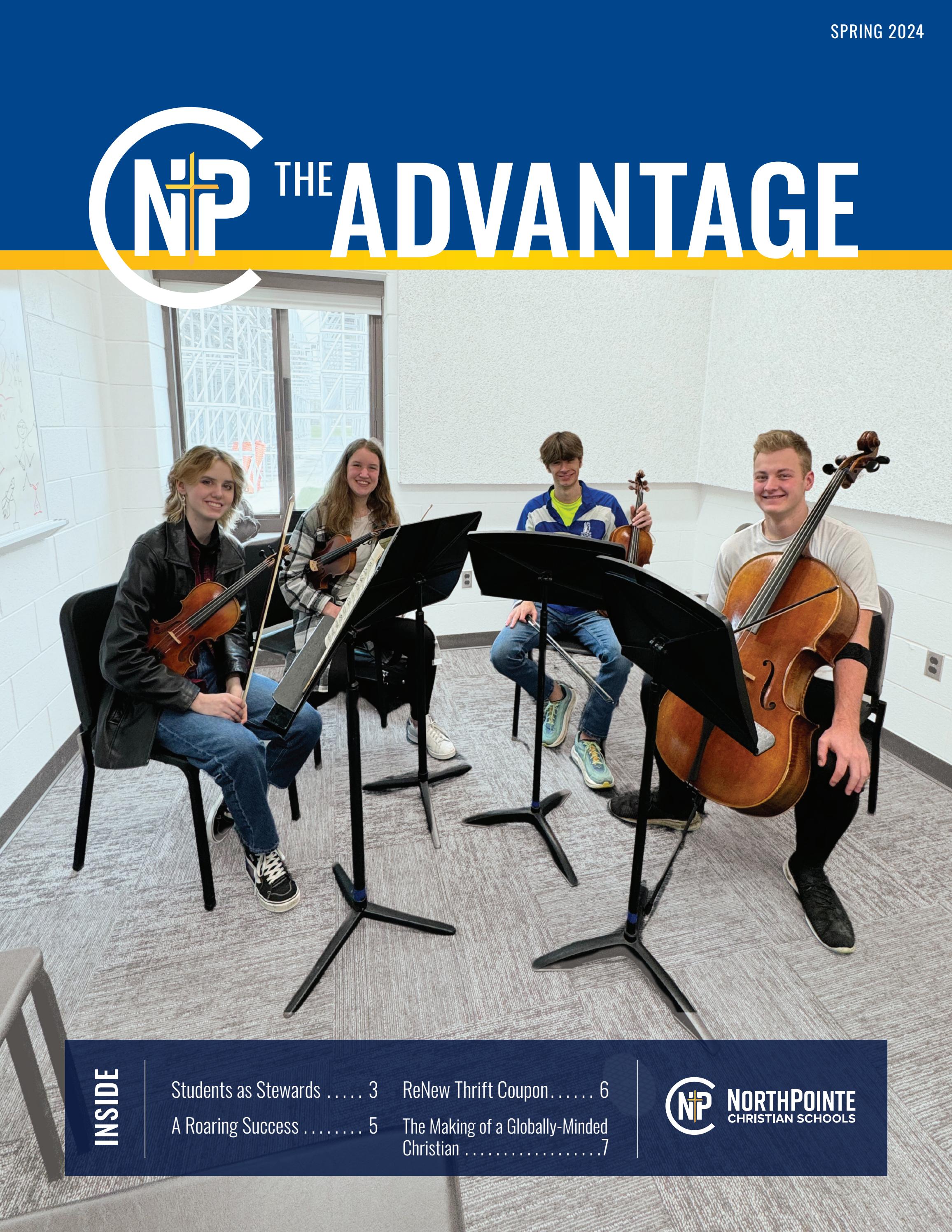 The Advantage - Spring 2024 by NorthPointe Christian Schools - Issuu