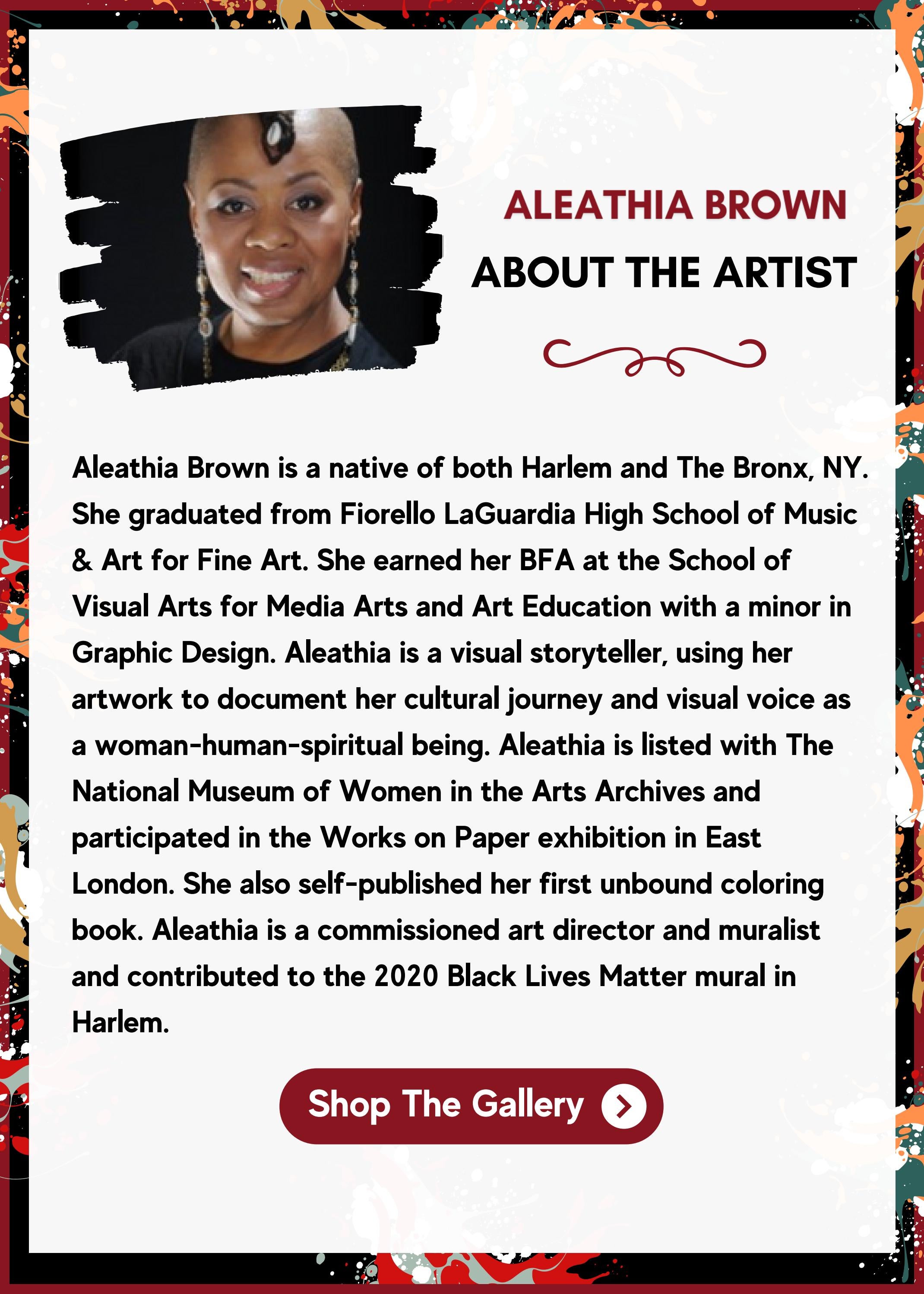 Aleathia Brown Bio 2024 by empowerthevillage - Issuu