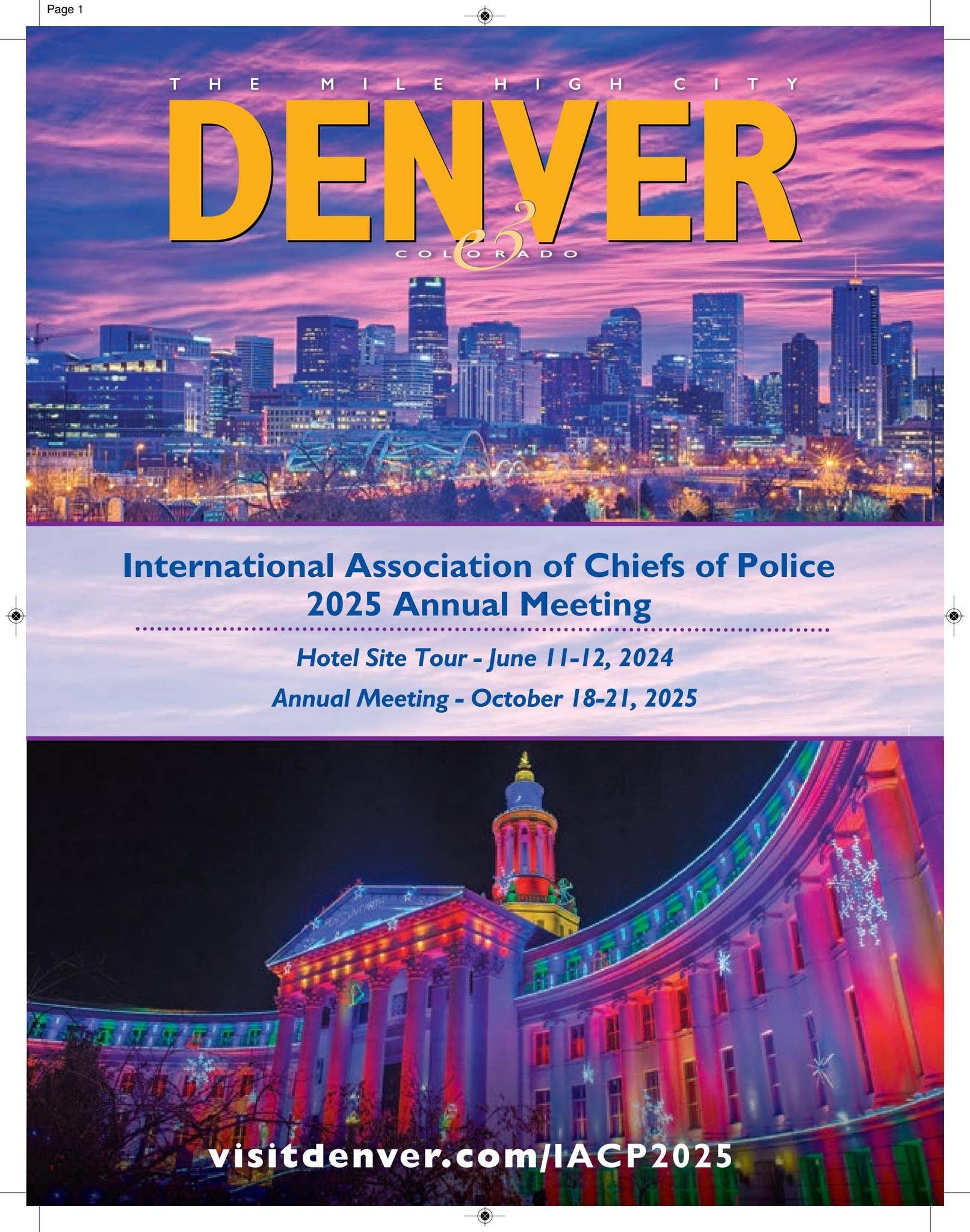 IACP Flipbook - Denver 2025 by VISIT DENVER - Issuu