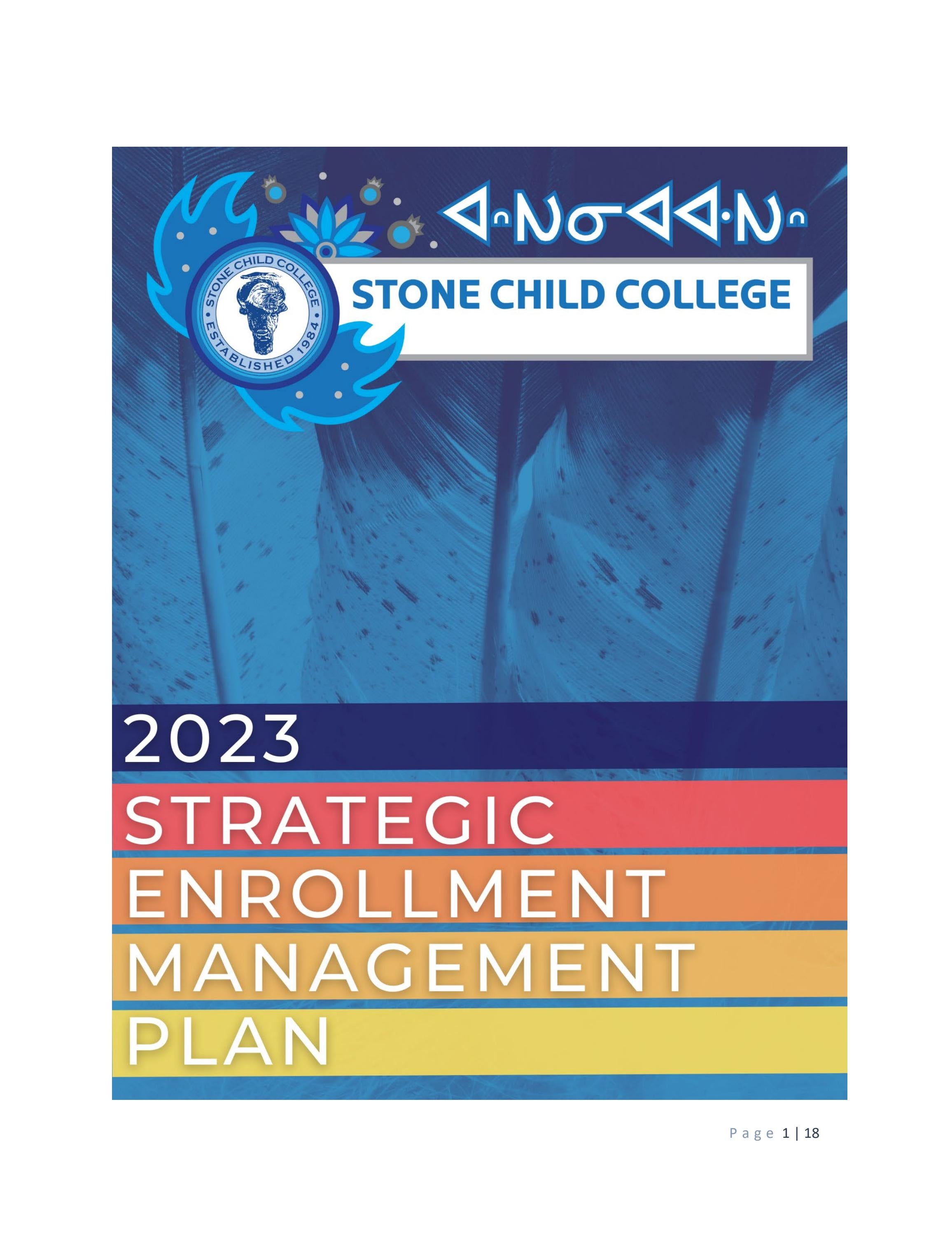 Stone Child College - Strategic Enrollment Management Plan by American ...