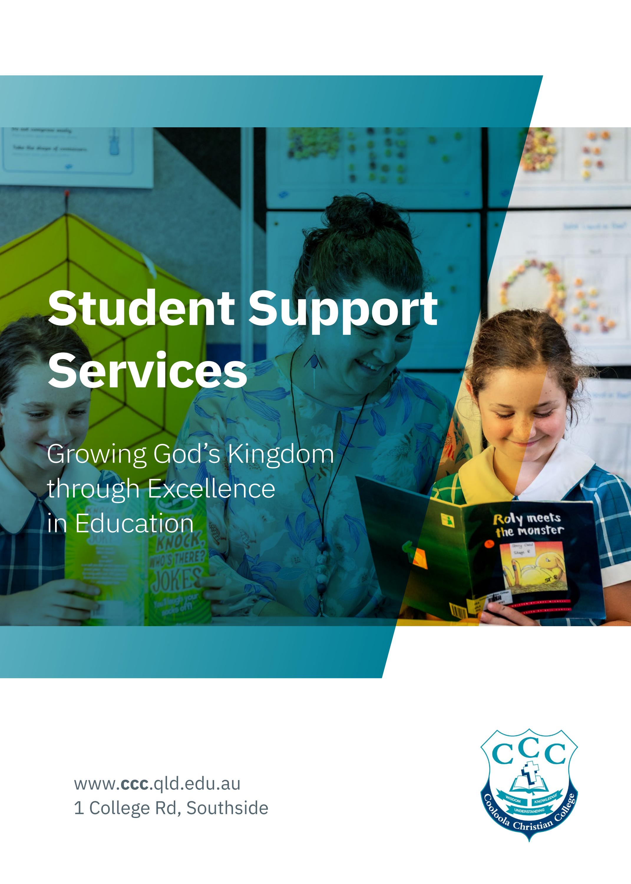Student Support Services by Cooloola Christian College - Issuu