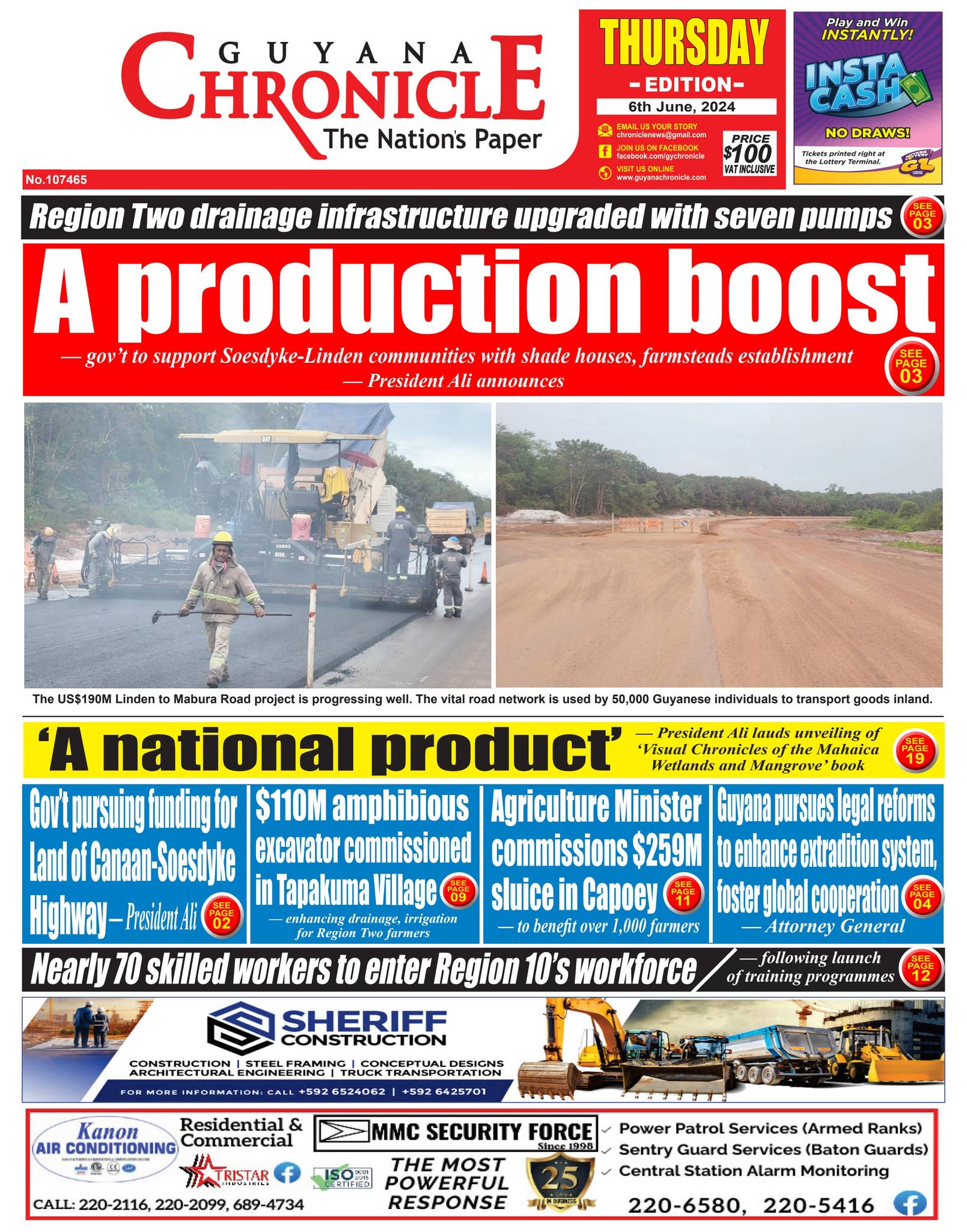 Guyana Chronicle E-Paper 06-06-2024 by Guyana Chronicle - Issuu