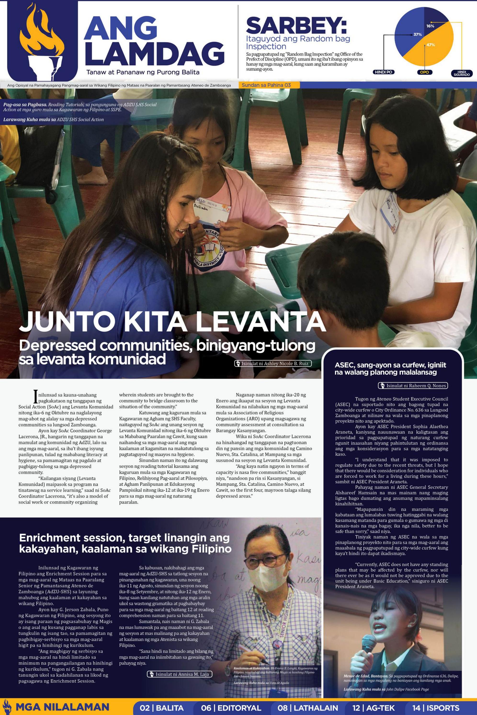 Ang Lamdag by Vista De Aguila - Issuu