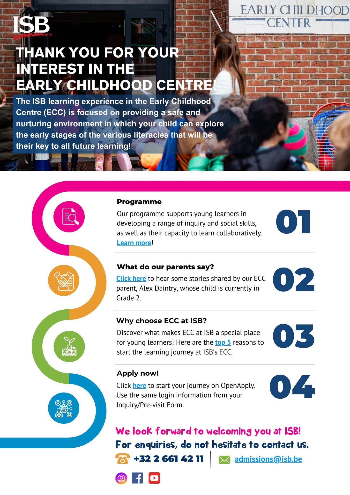 ISB ECC by International School of Brussels - Issuu