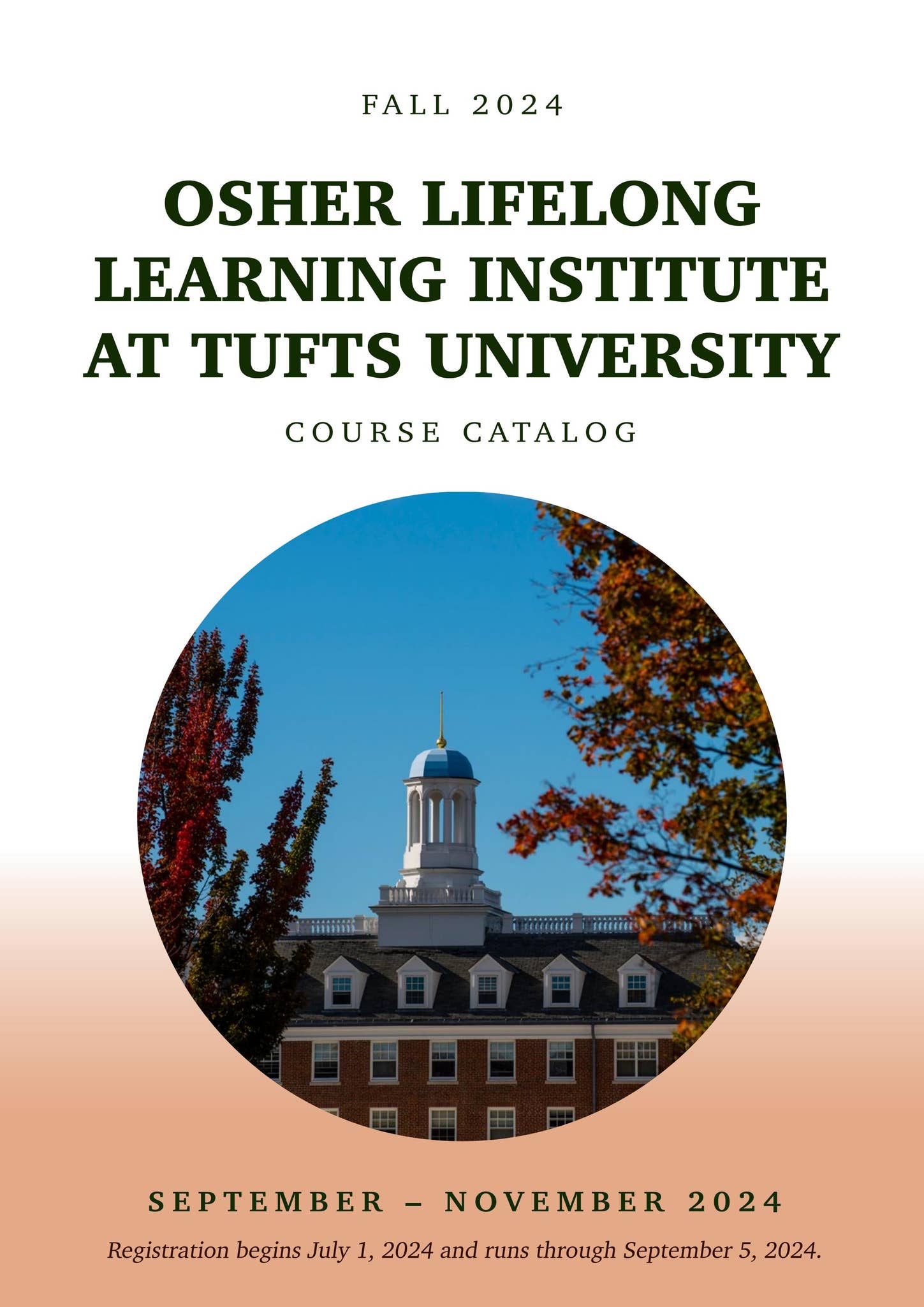 OLLI at Tufts Fall 2024 Catalog by Tufts University College - Issuu