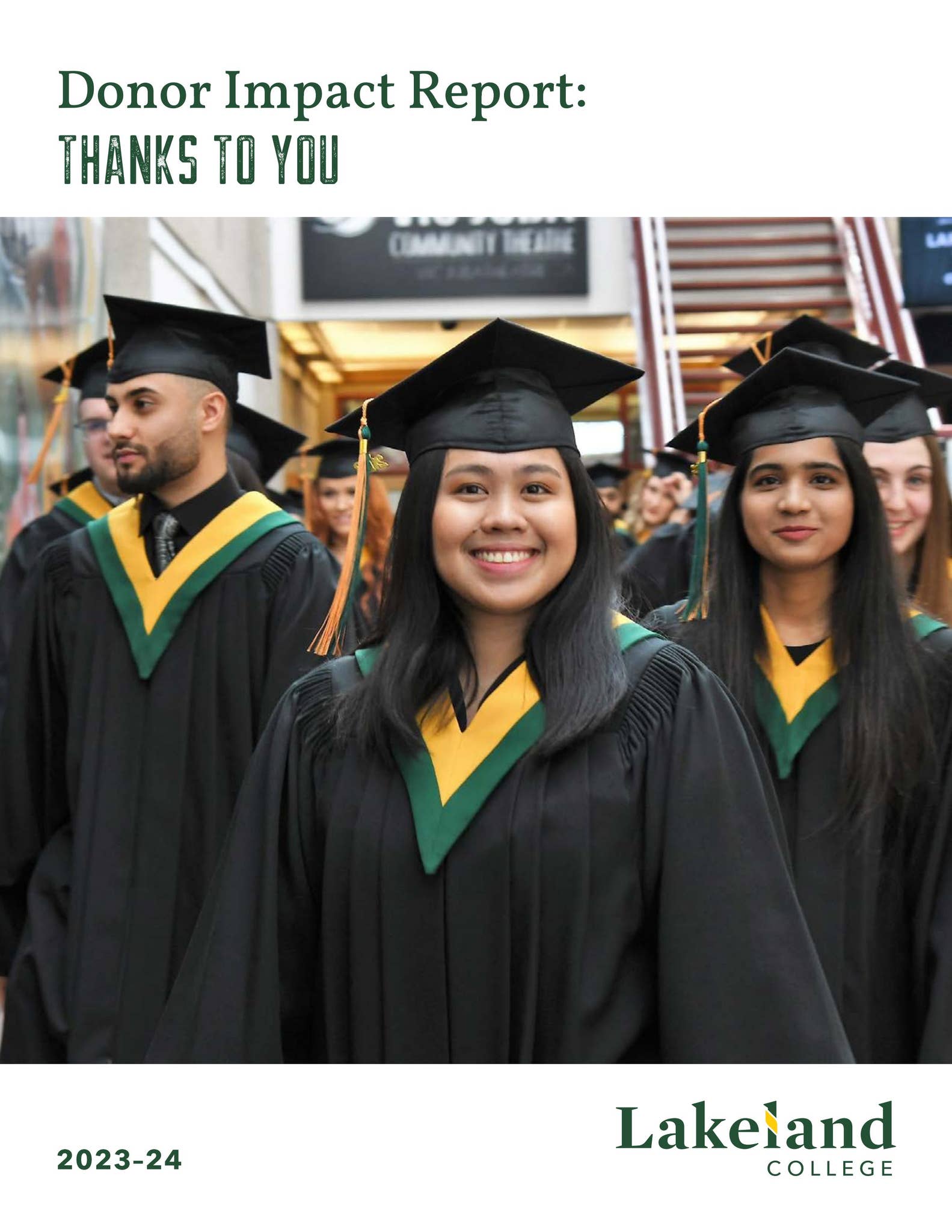 2023-2024 Donor Impact Report: Thanks to You by Lakeland College Canada - Issuu