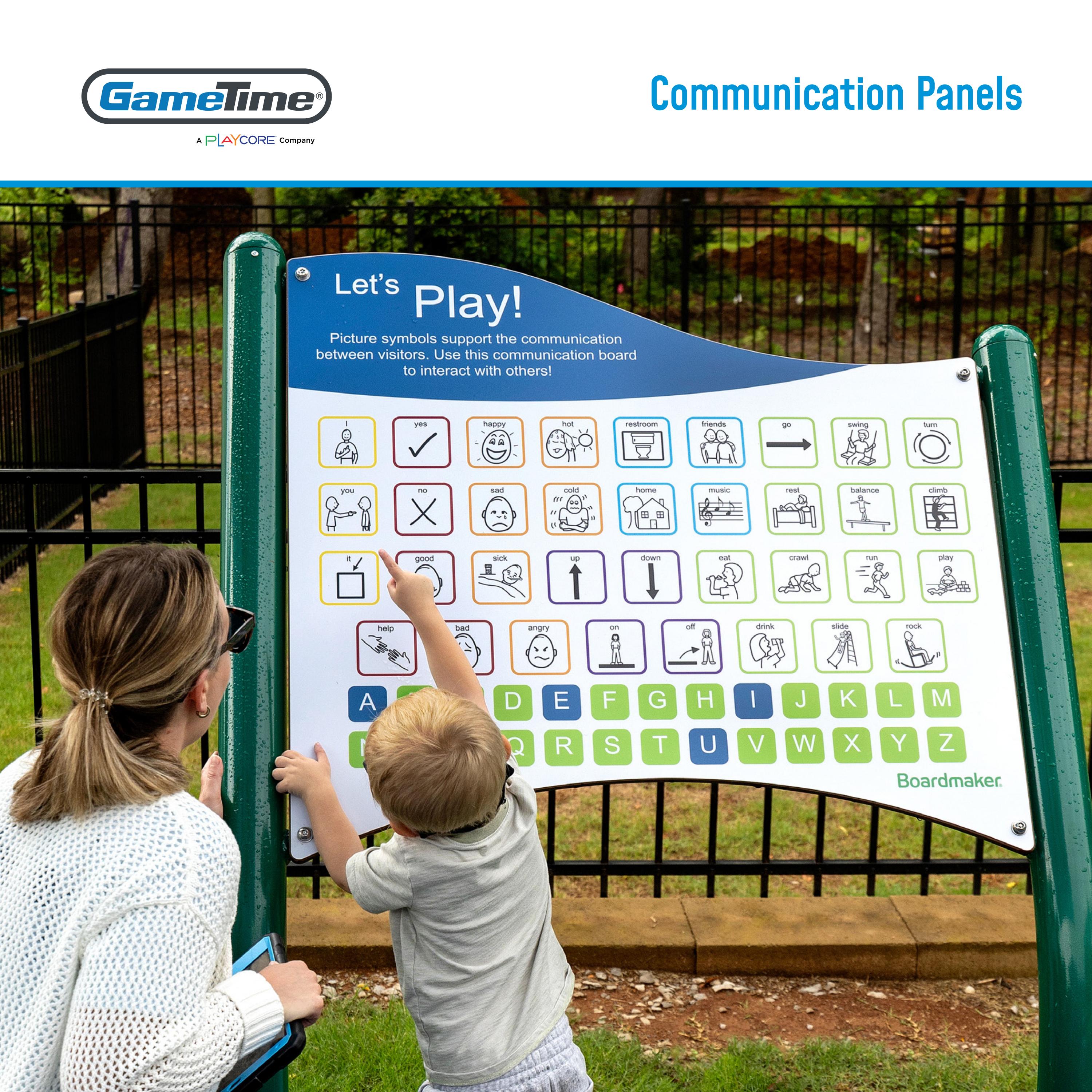 PCS Communication Signs and Panels by GameTime - Issuu