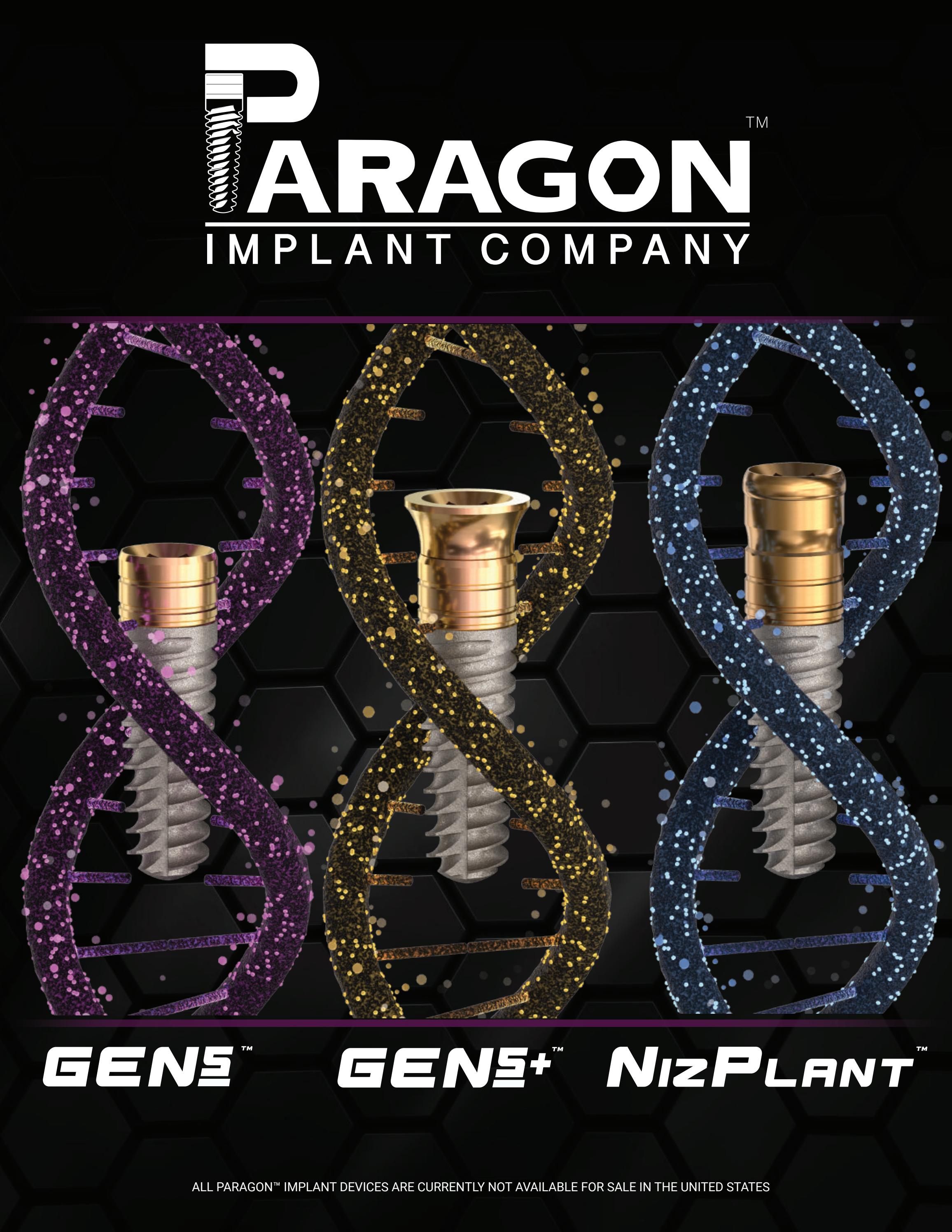 Paragon Introduction Brochure - 4 Pager by Dr.Niznick - Issuu