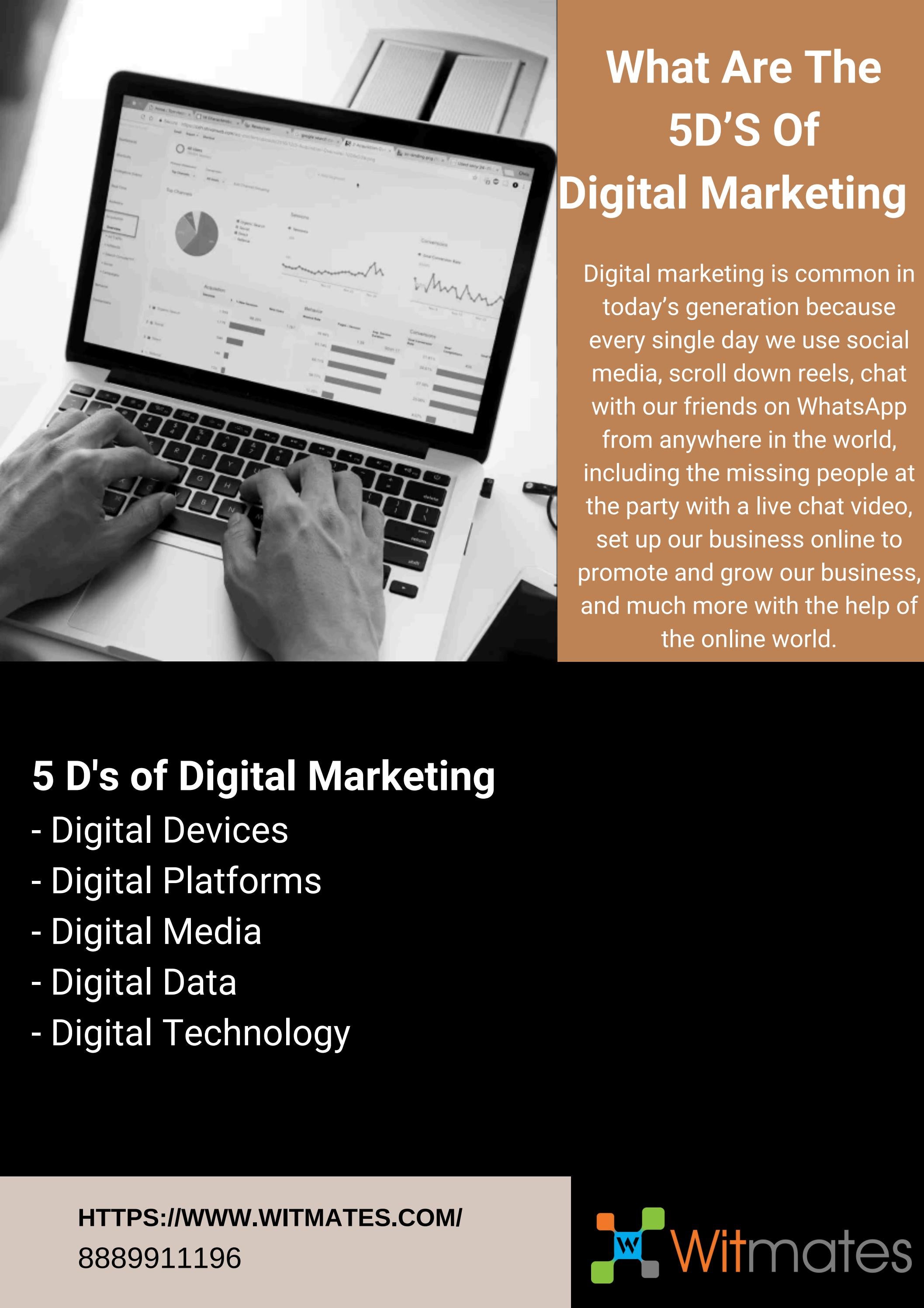 What Are The 5D’S Of Digital Marketing by witmatestechnologies - Issuu