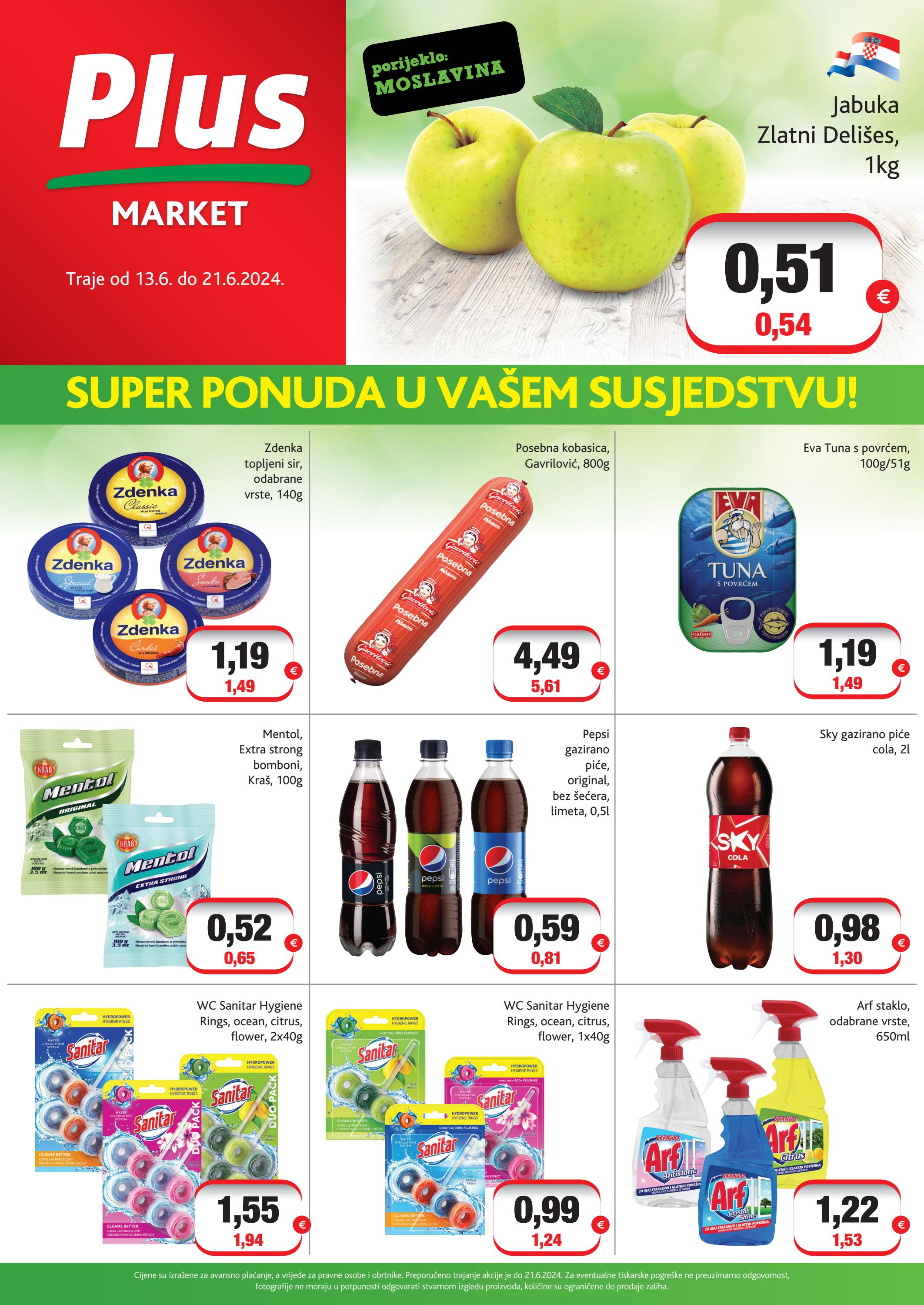 Plus market - od 13.6. do 21.6.2024. by Konzum - Issuu