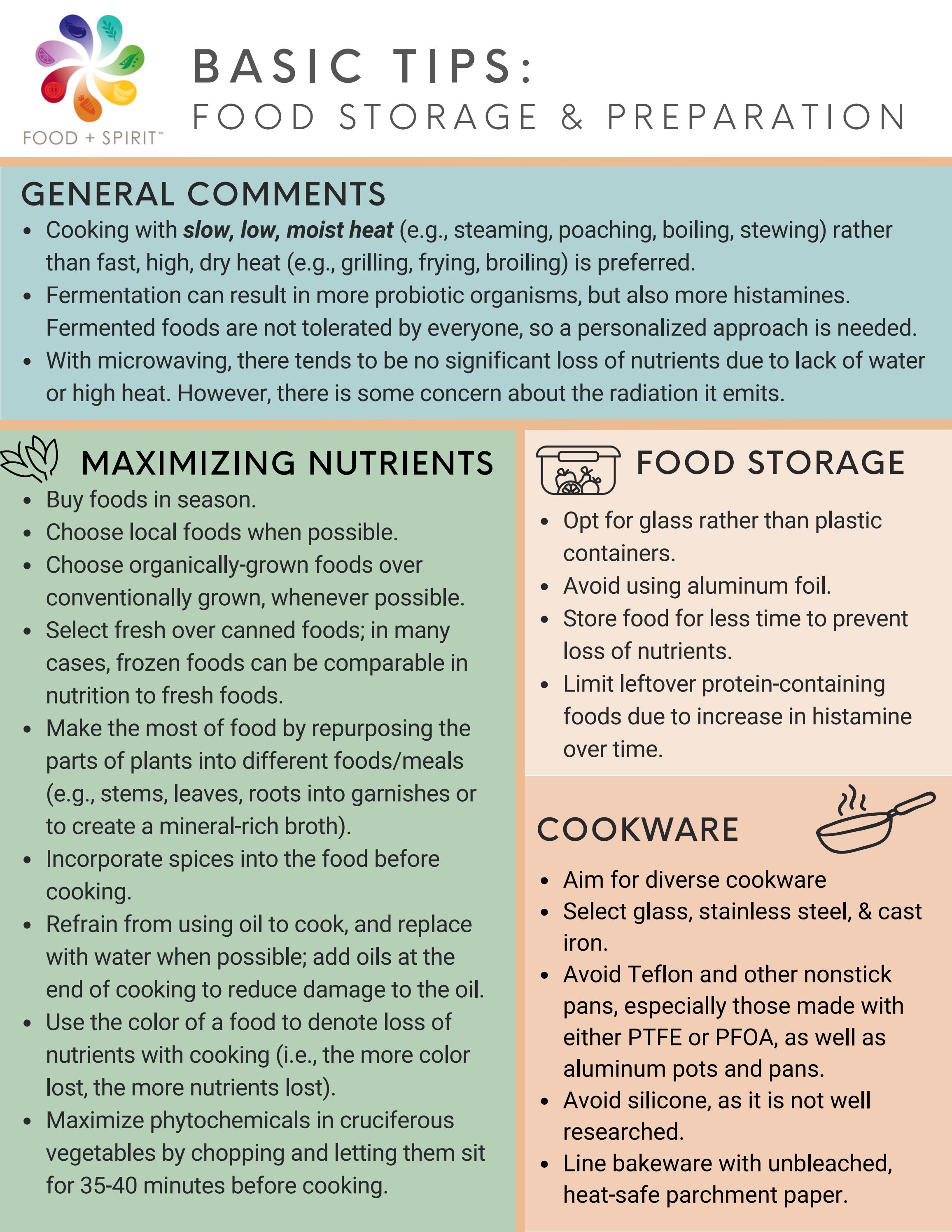 The Food Preparation Guide by drtalks - Issuu
