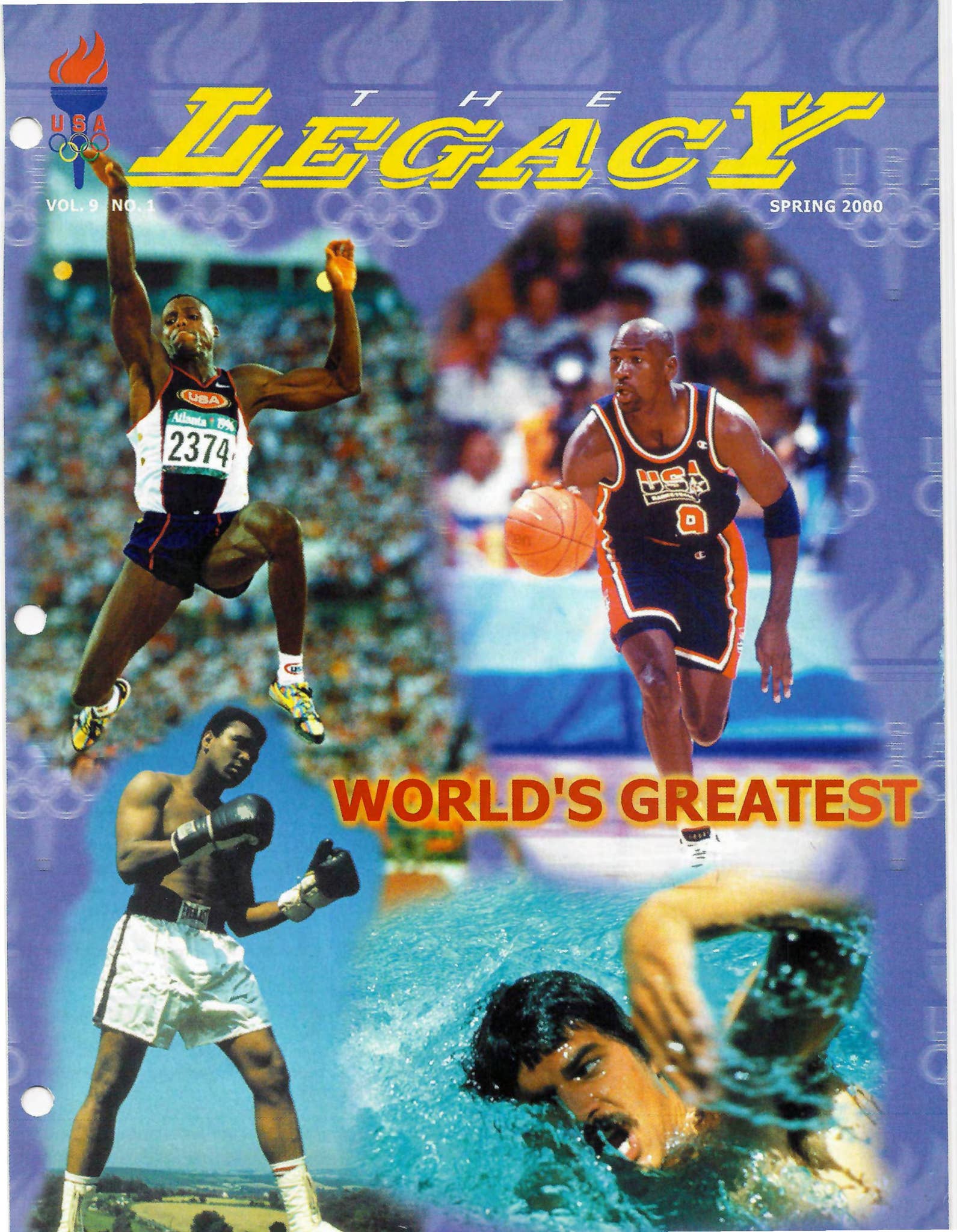 Spring 2000 | The Legacy by USOPA Magazine, The Olympian & Paralympian ...