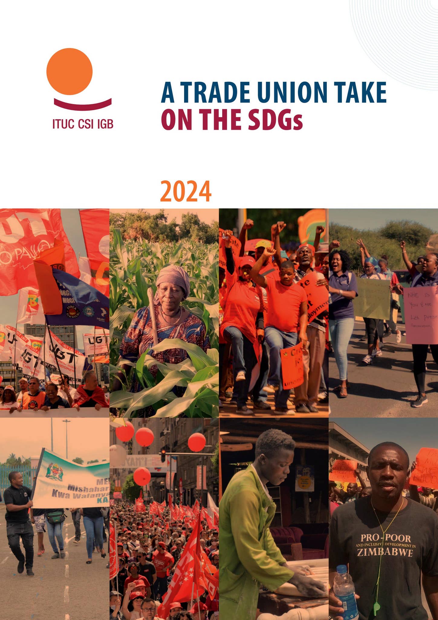 A Trade Union Take on the SDGs - Edition 2024 by International Trade ...