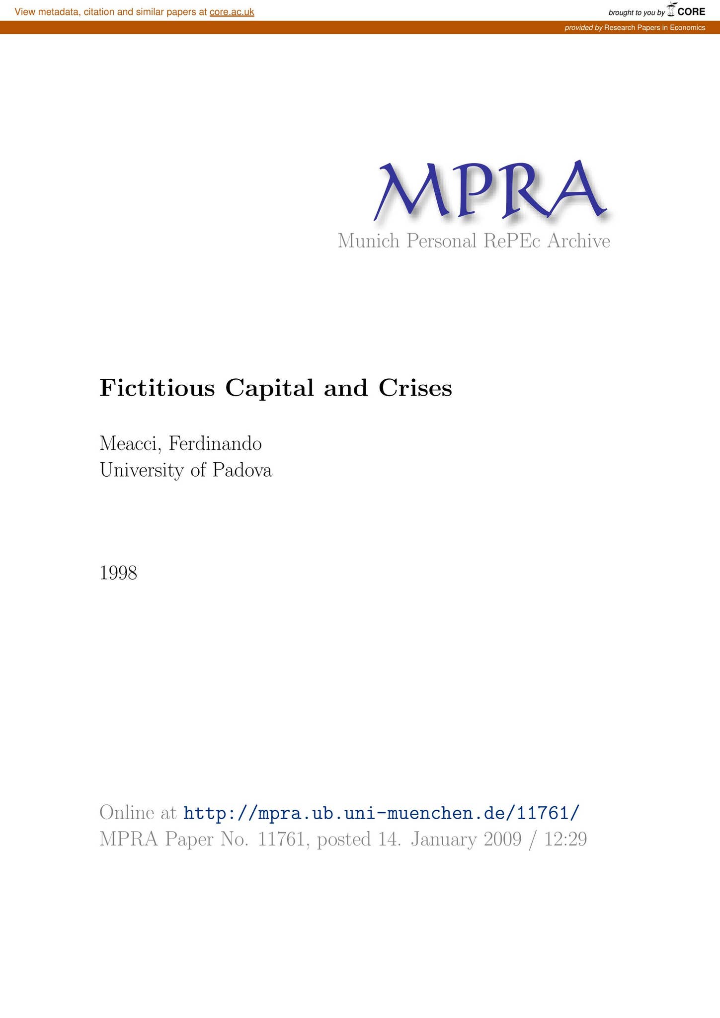Fictitious Capital and Crises by demandside - Issuu