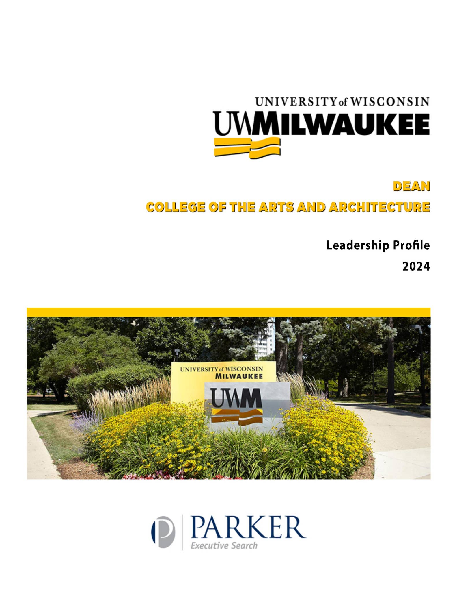 UWM: College of the Arts and Architecture by ghparkersearch - Issuu