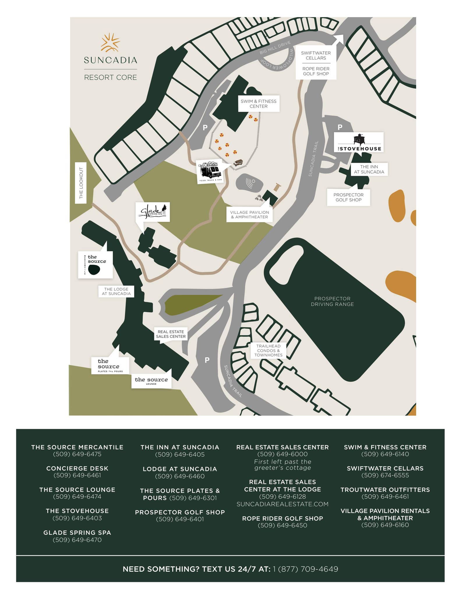 Suncadia Core Map by Suncadia Resort - Issuu