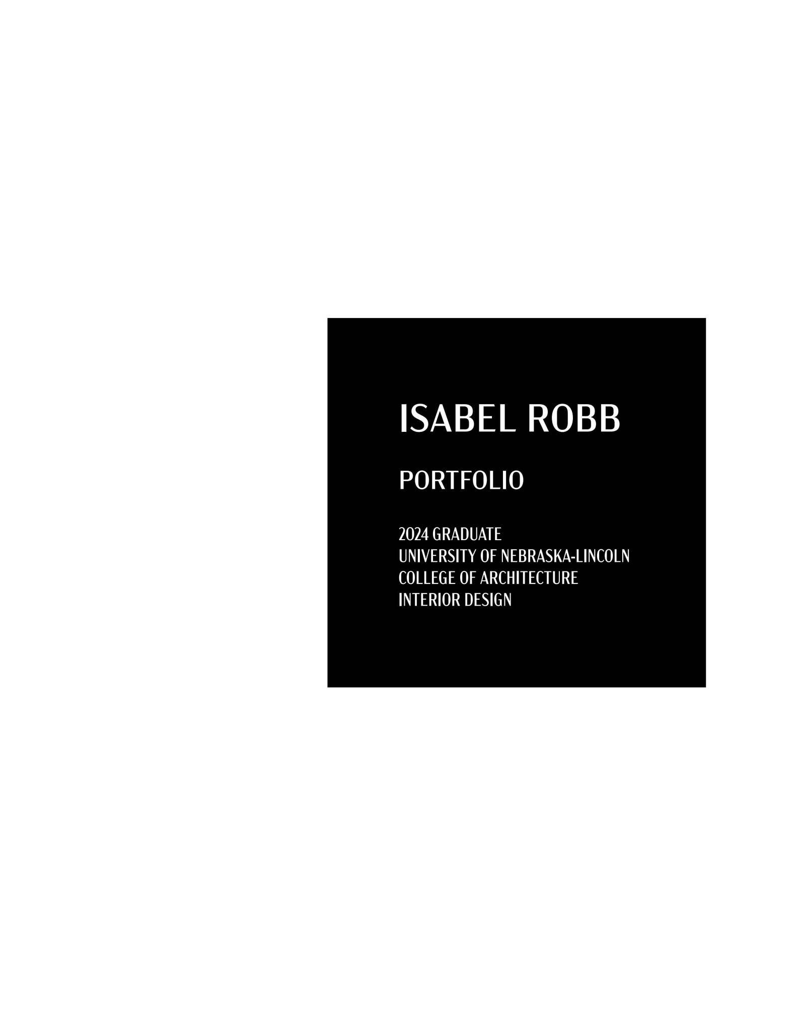 Isabel Robb Interior Design Portfolio by isabelrobb - Issuu