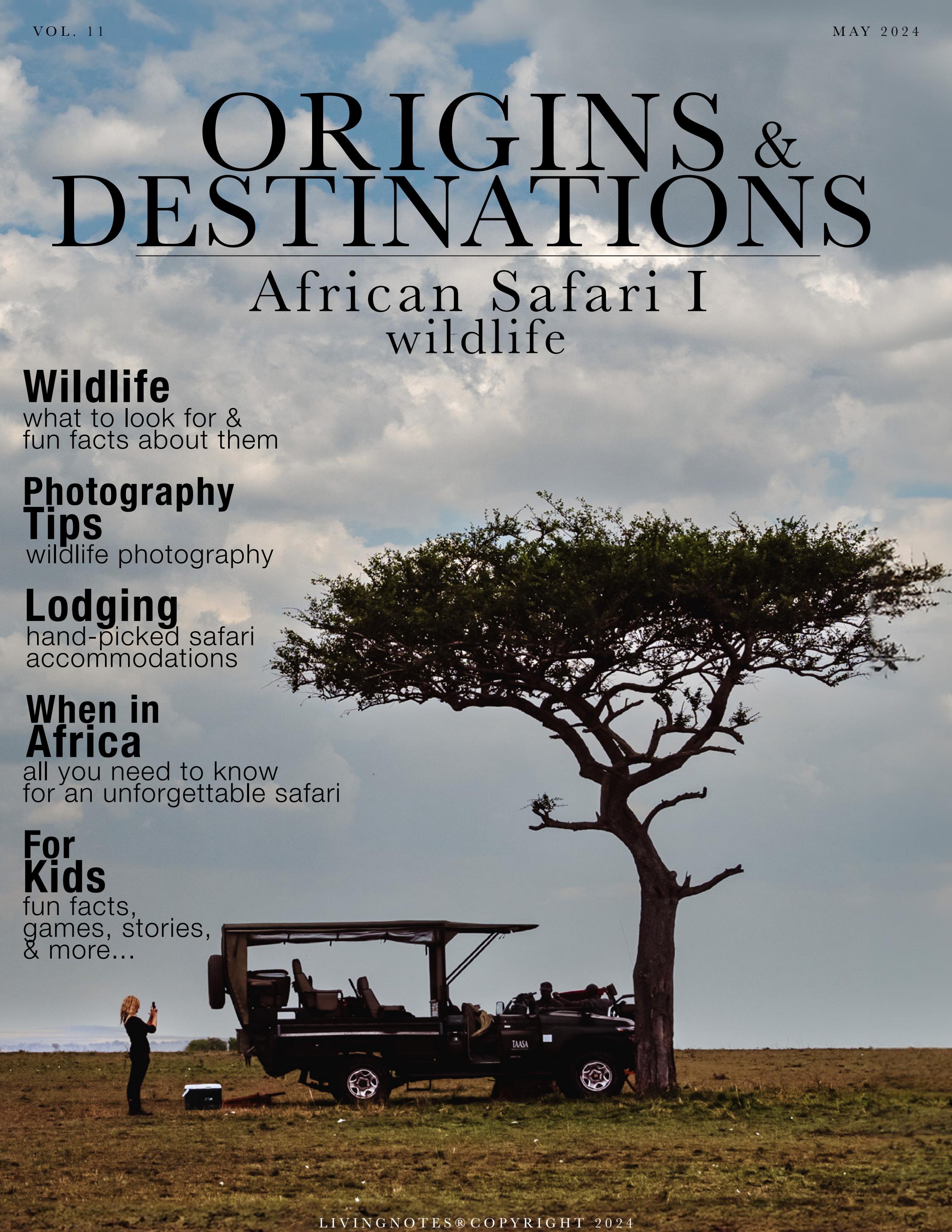 Origins & Destinations | African Safari I - Wildlife by Origins ...