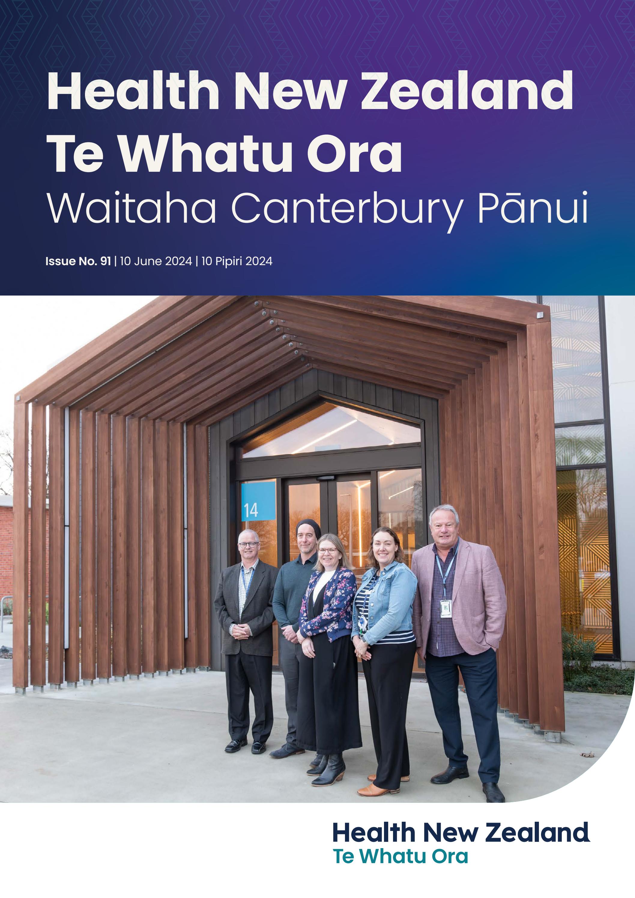 Health New Zealand | Te Whatu Ora Waitaha Canterbury Pānui Monday 10 ...