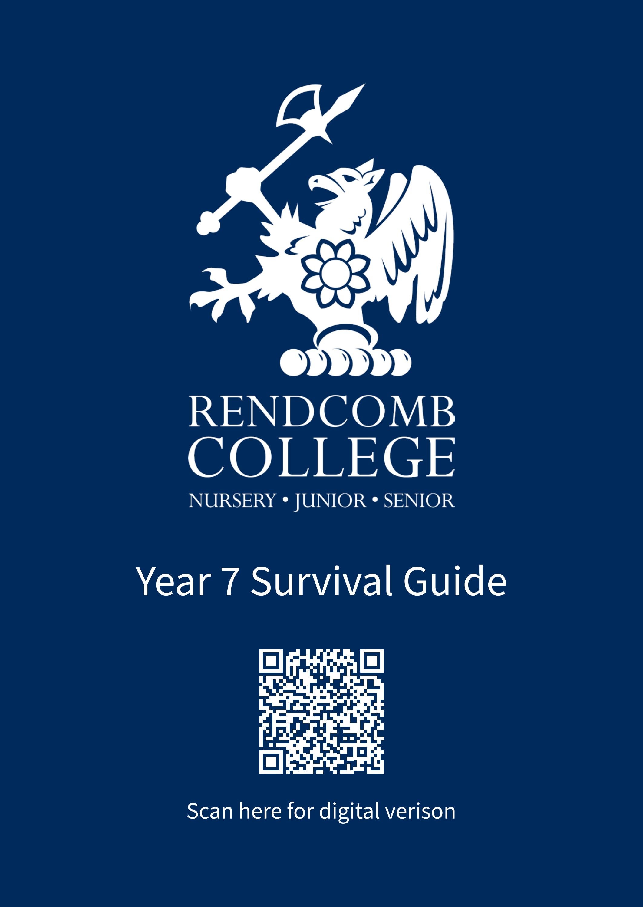 Year 7 Survival Guide by Rendcomb College - Issuu