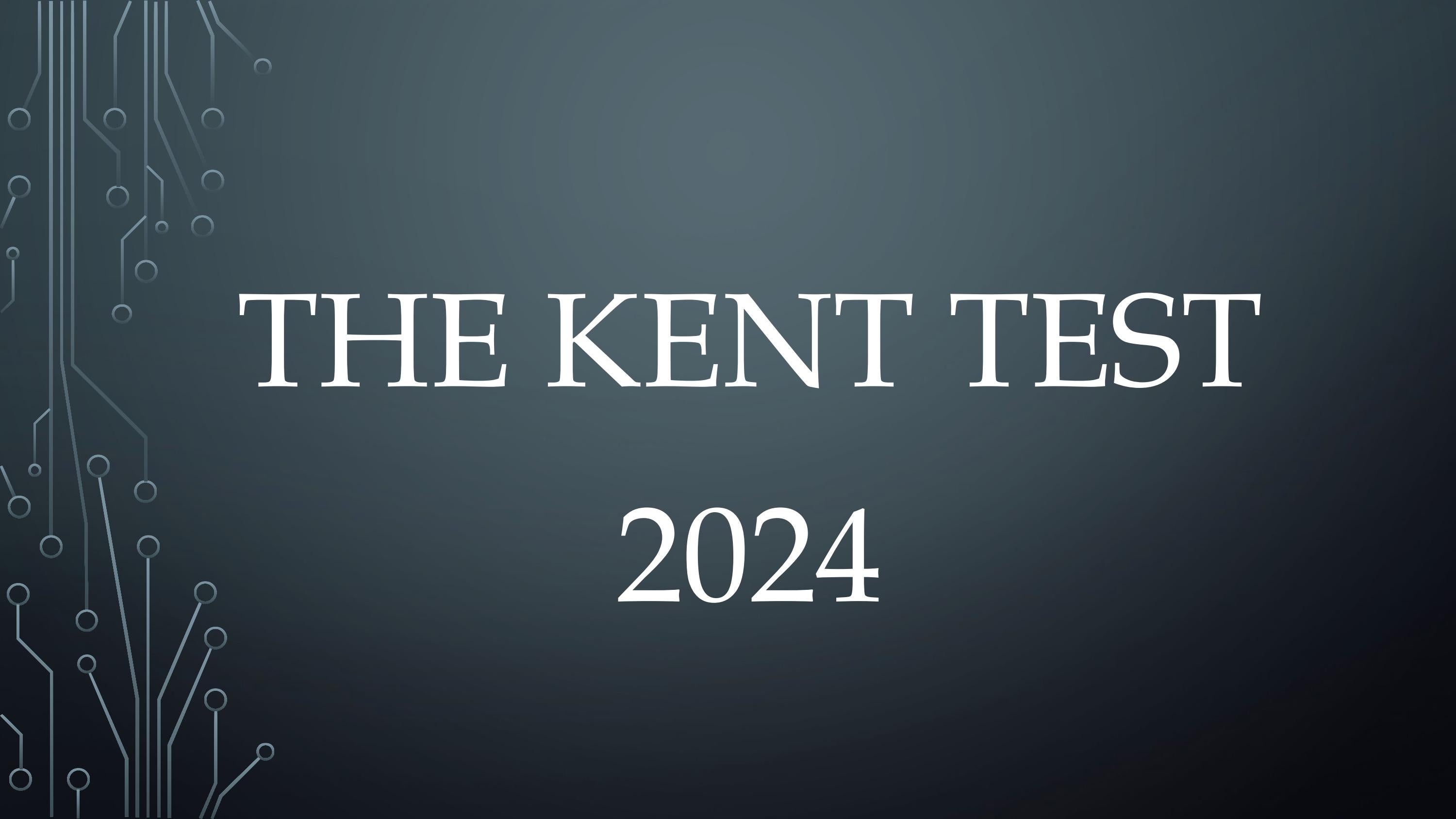 Kent Test 2024 by Schudio - Issuu