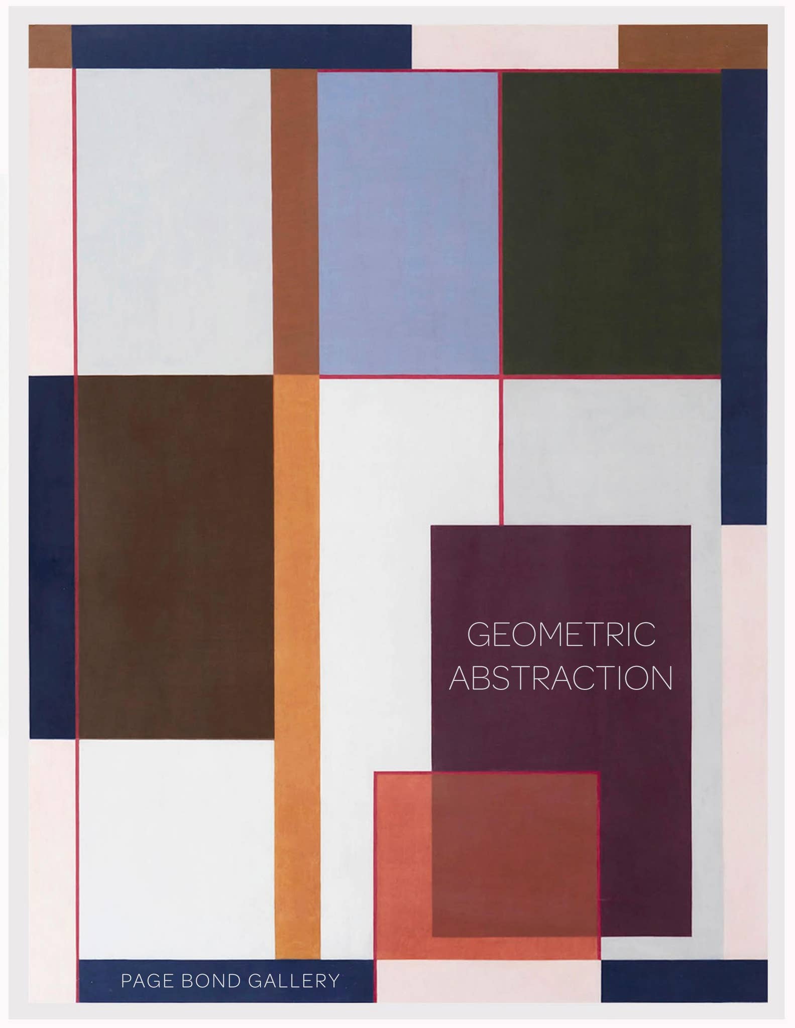 Geometric Abstracts | PAGE BOND GALLERY by Bond Millen Gallery - Issuu