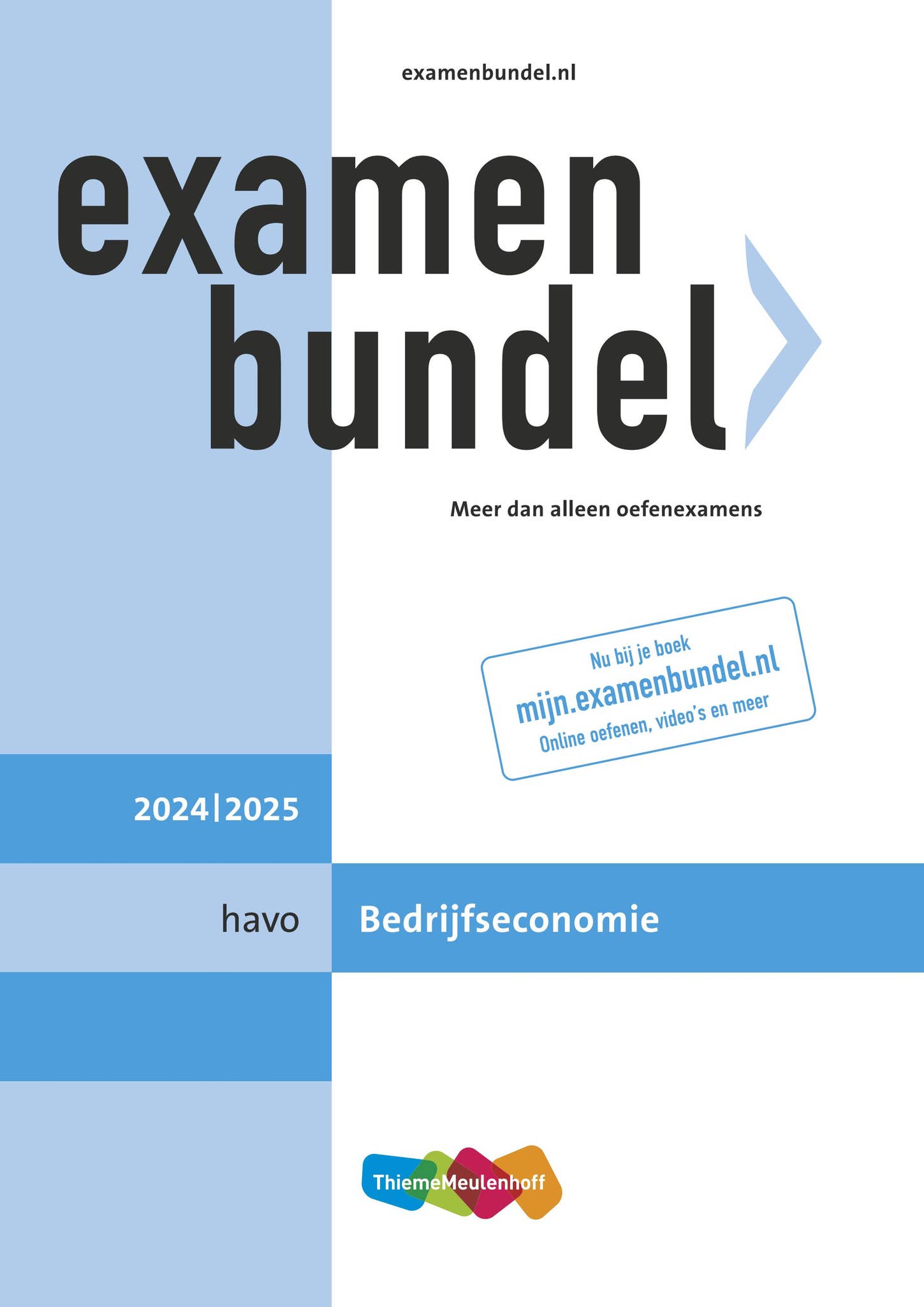 9789006315974_Examenbundel 2024|2025 havo bedrijfseconomie ...