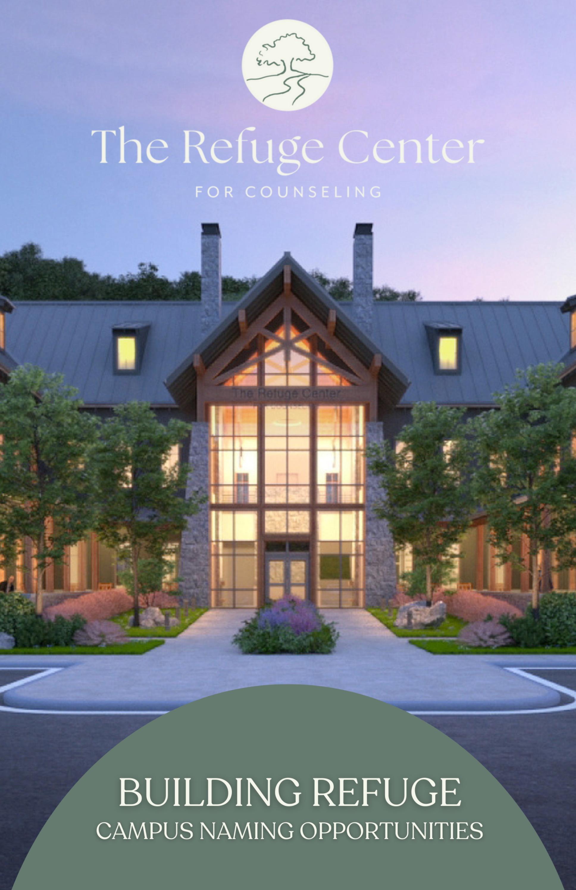BUILDING REFUGE Naming Opportunities by The Refuge Center For ...