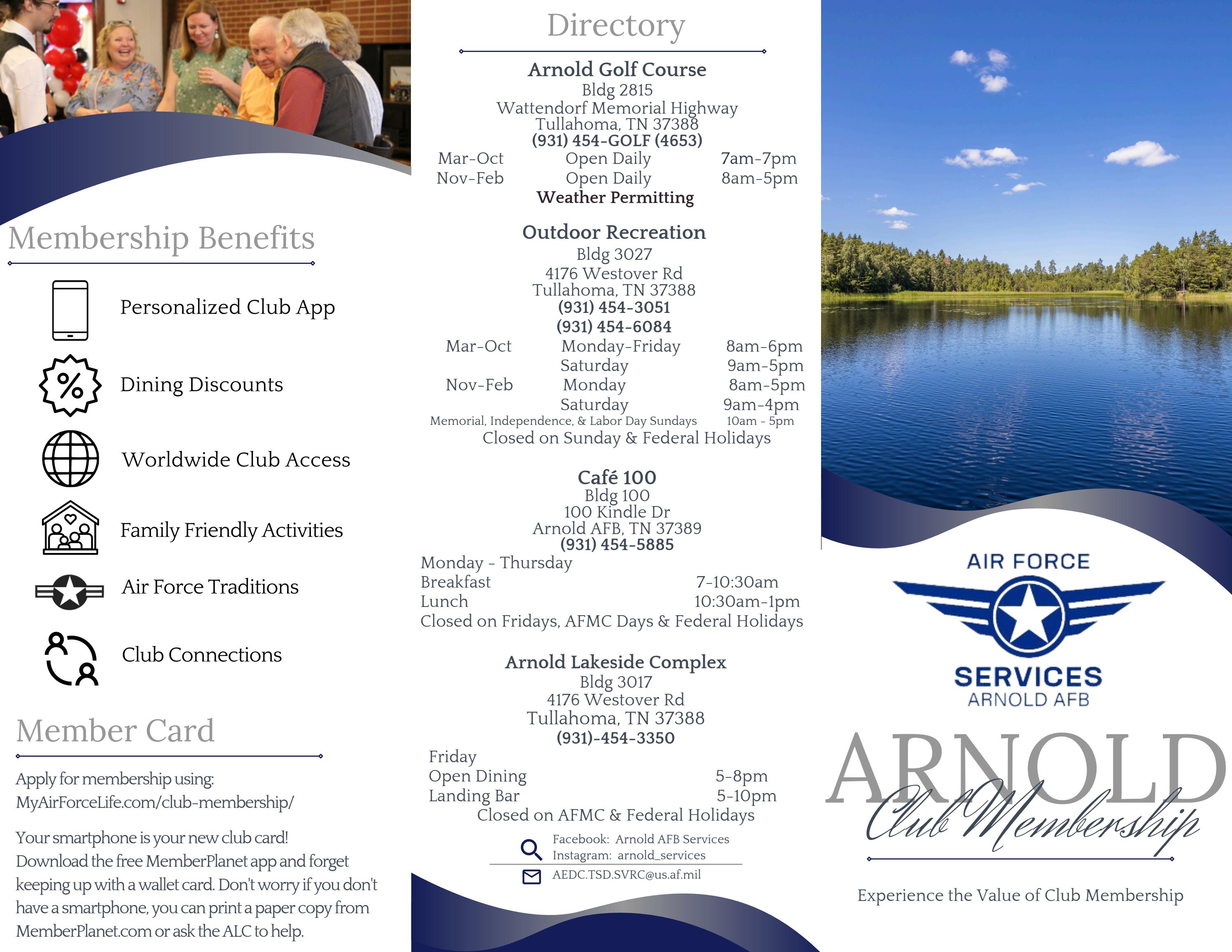 Club Membership Brochure by ArnoldServices - Issuu