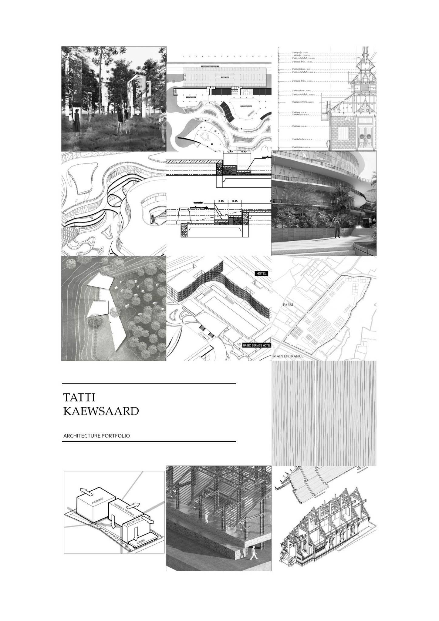 ARCHITECTURE PORTFOLIO by ทัตติ แก้วสะอาด - Issuu