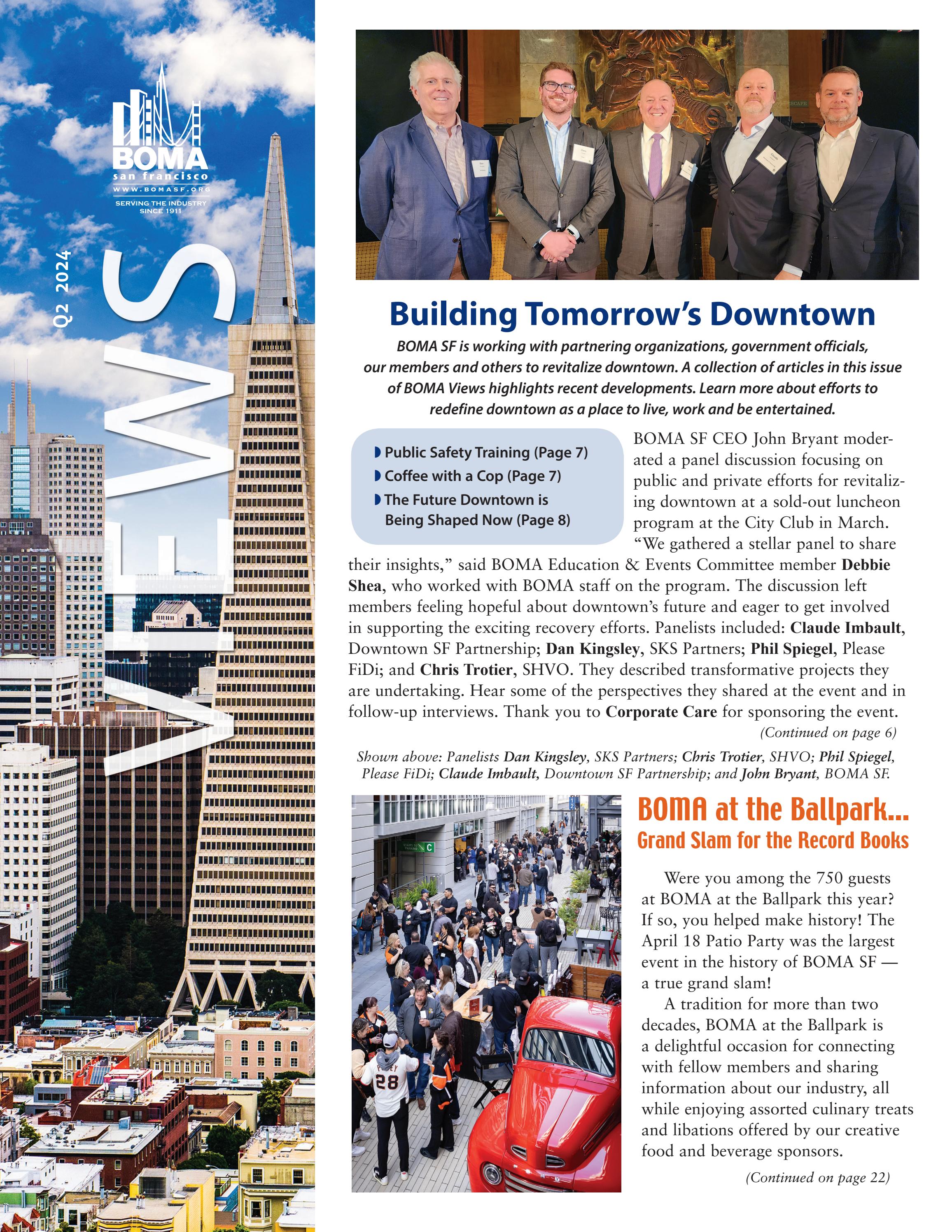 BOMA SF Views Q2 2024 by BOMA San Francisco - Issuu