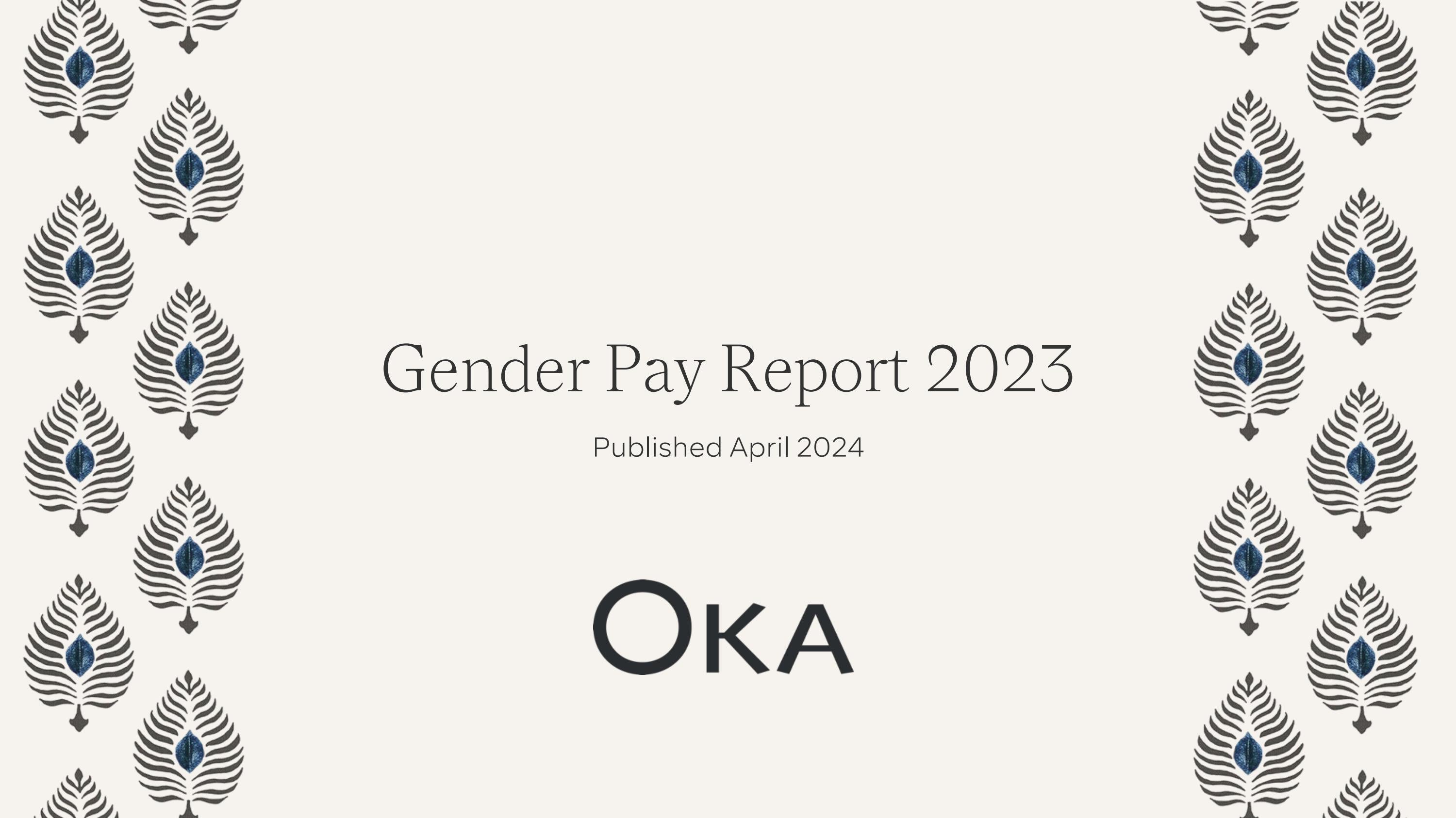 Gender Pay Report 2023 by OKA Direct - Issuu
