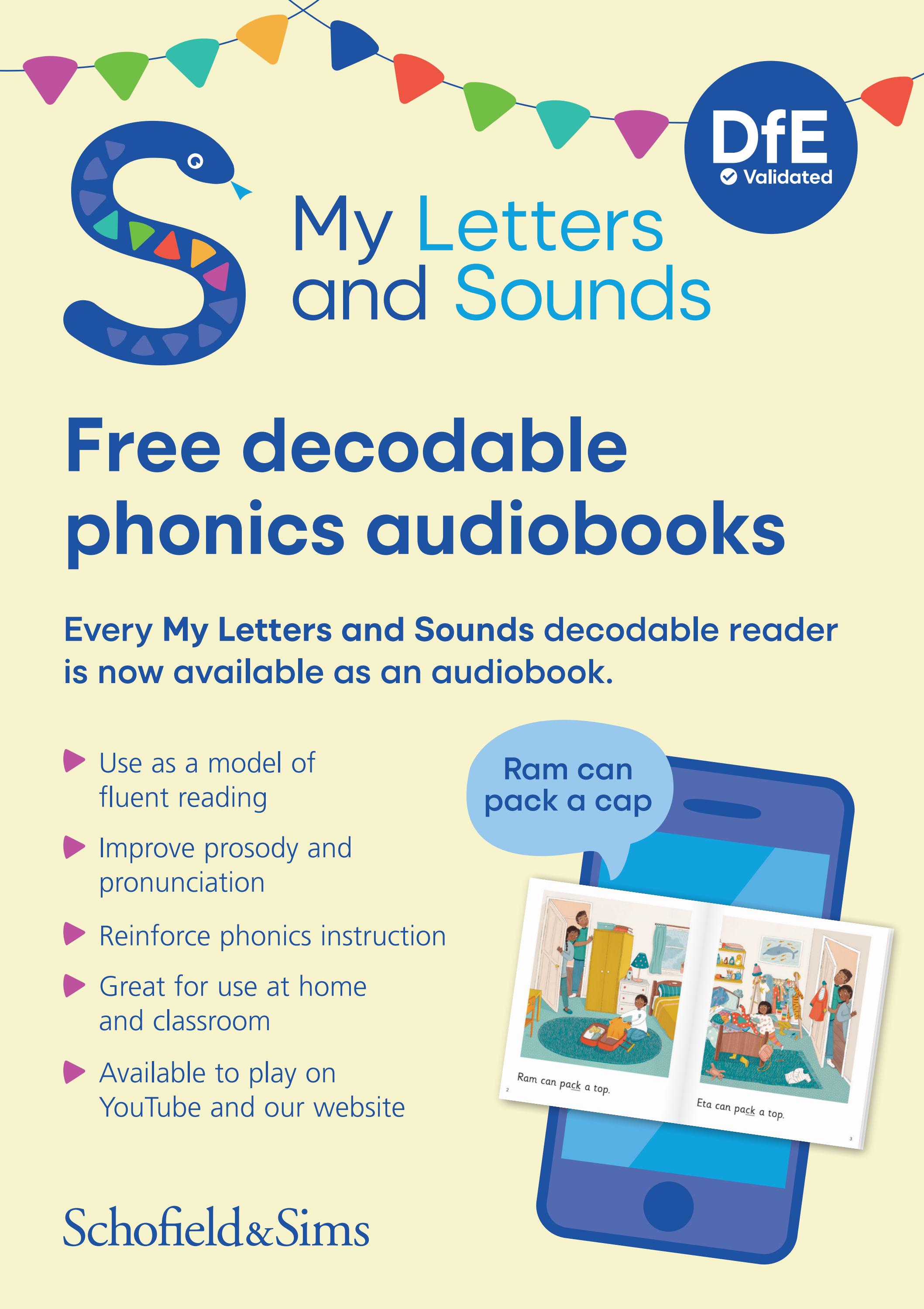 My Letters and Sounds Audiobooks by Schofield & Sims - Issuu
